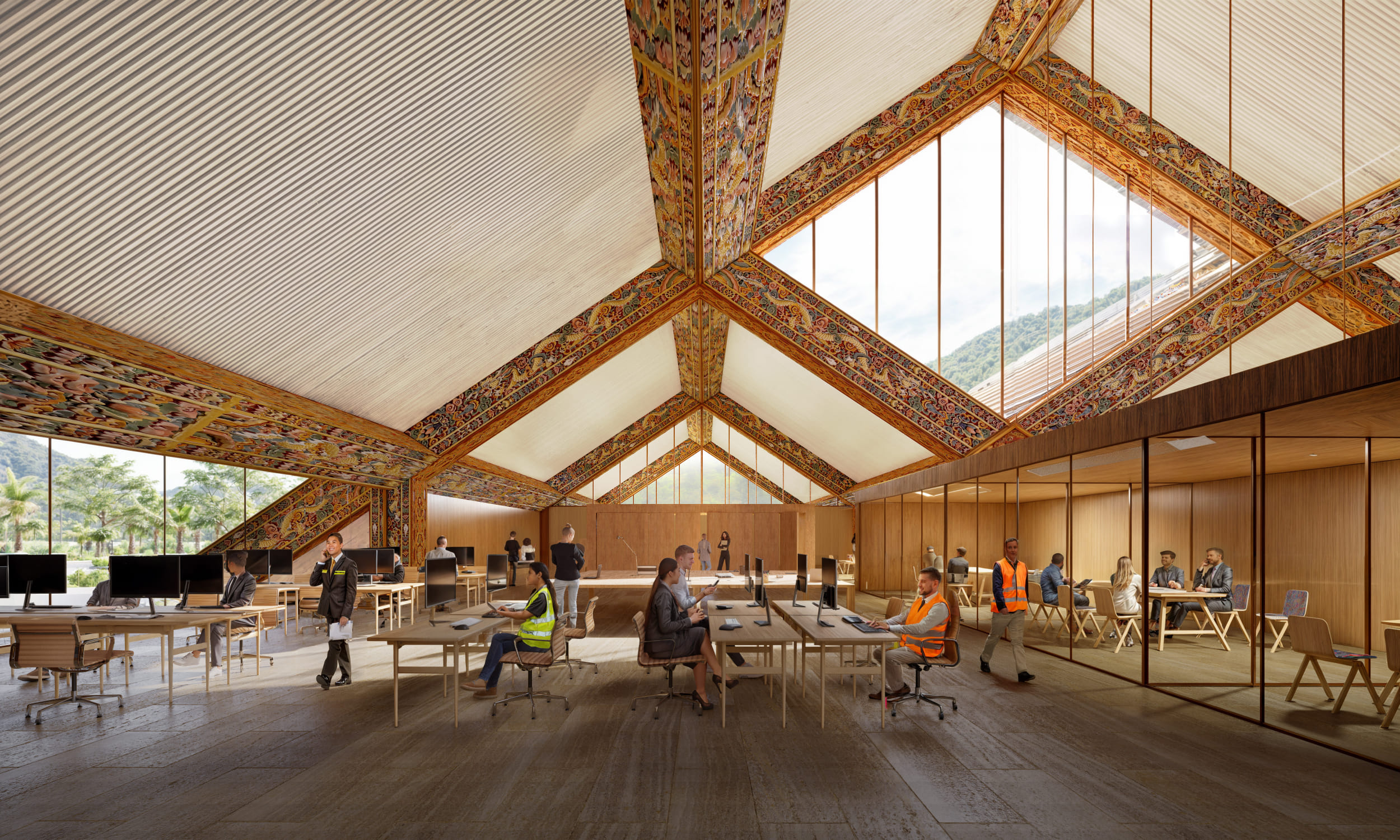 BIG announces craft-inspired Gelephu Airport design as part of 'Bhutan ...