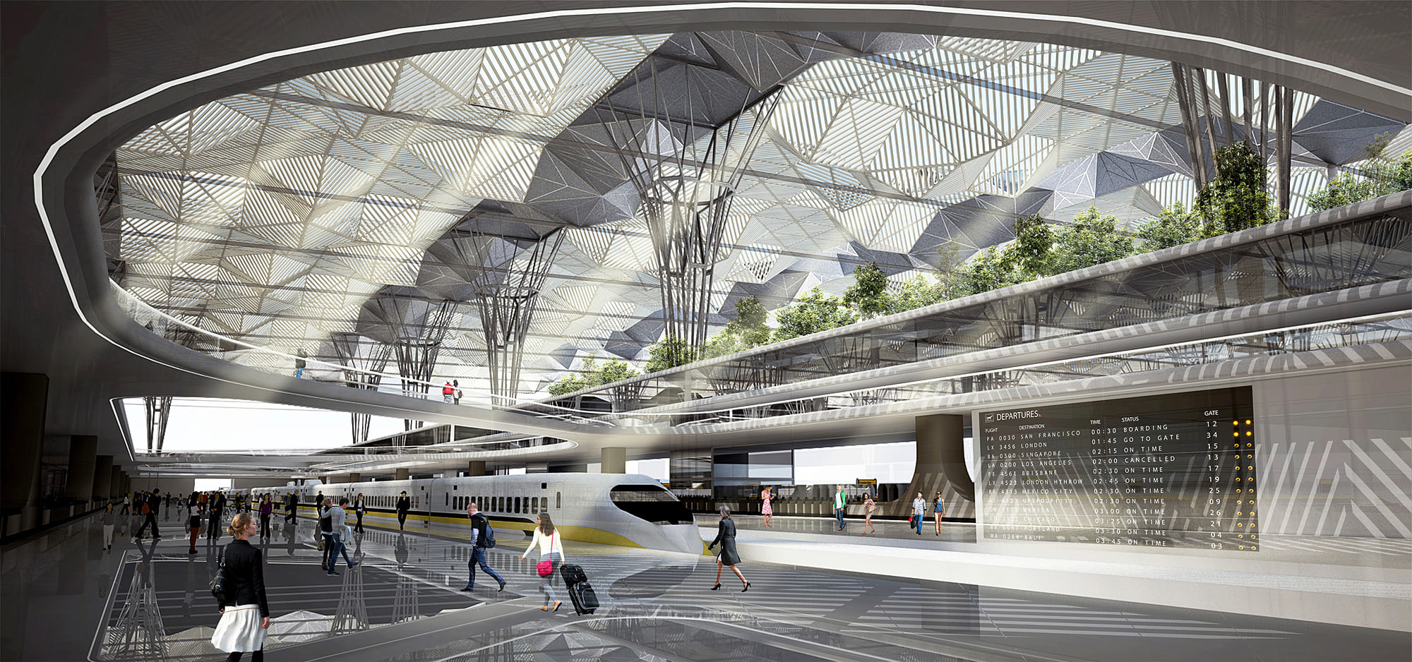 A glimpse of the 2016 Fentress Global Challenge “Airport of the Future ...