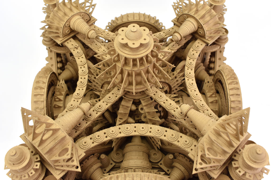 Michael Velliquette's intricate architectural paper models to be ...