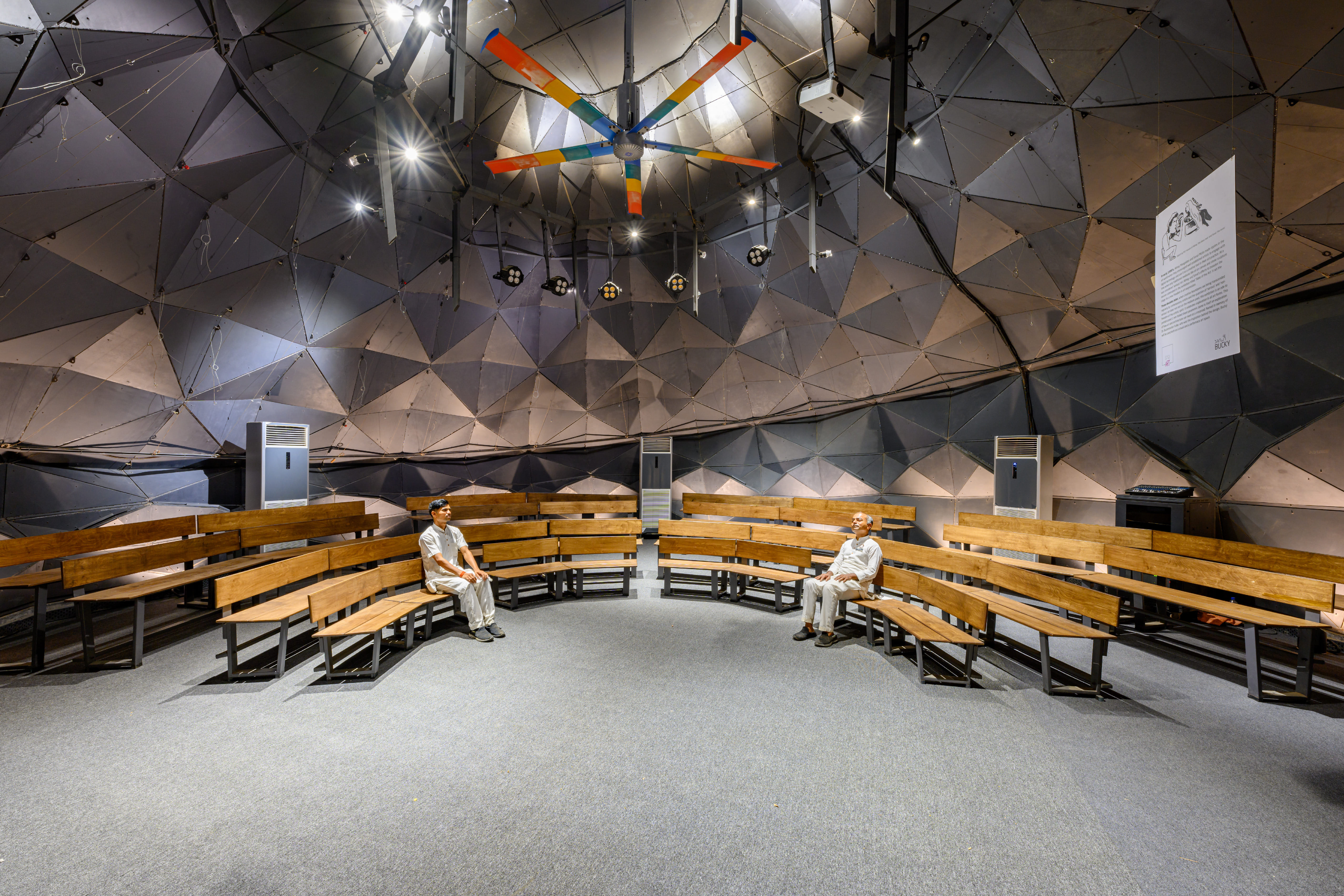 andblack design studio creates a modular, prefabricated black box ...