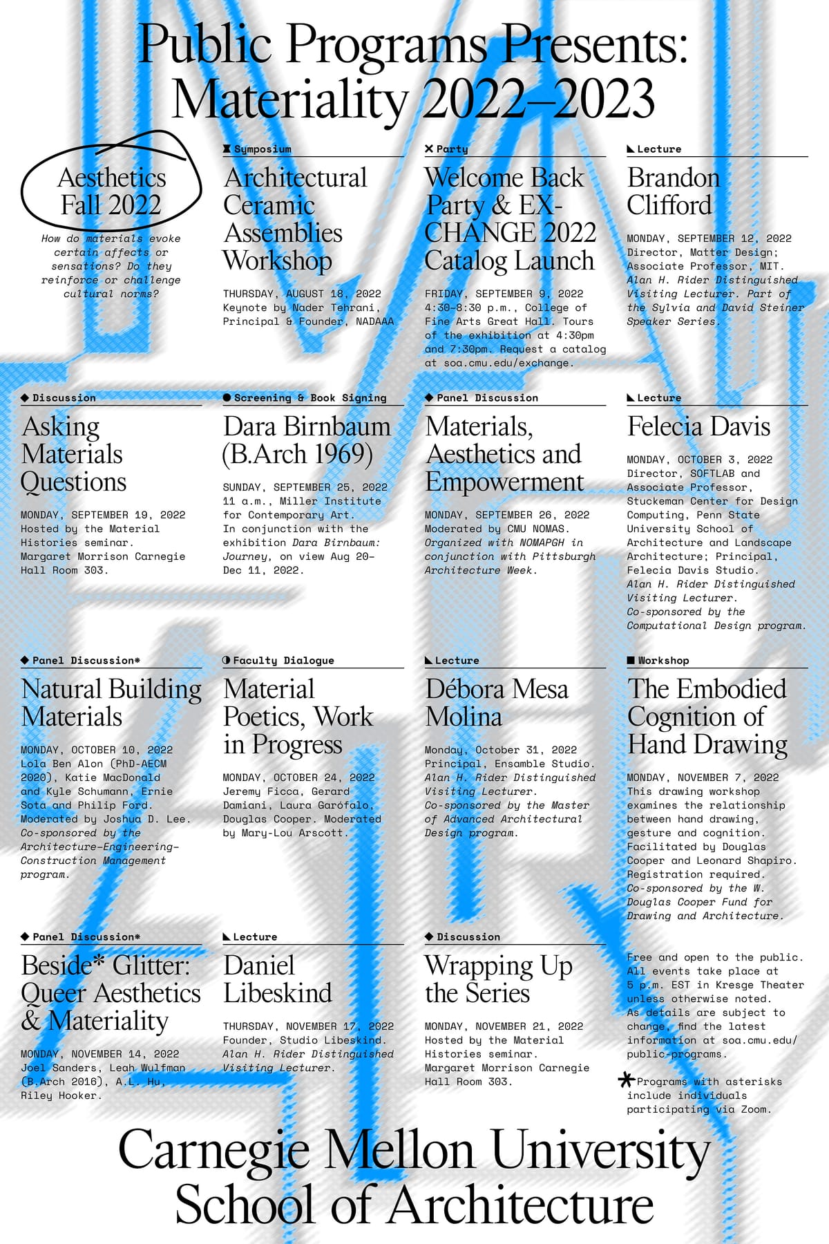 Announcing the 2022-23 CMU School of Architecture Public Programs ...