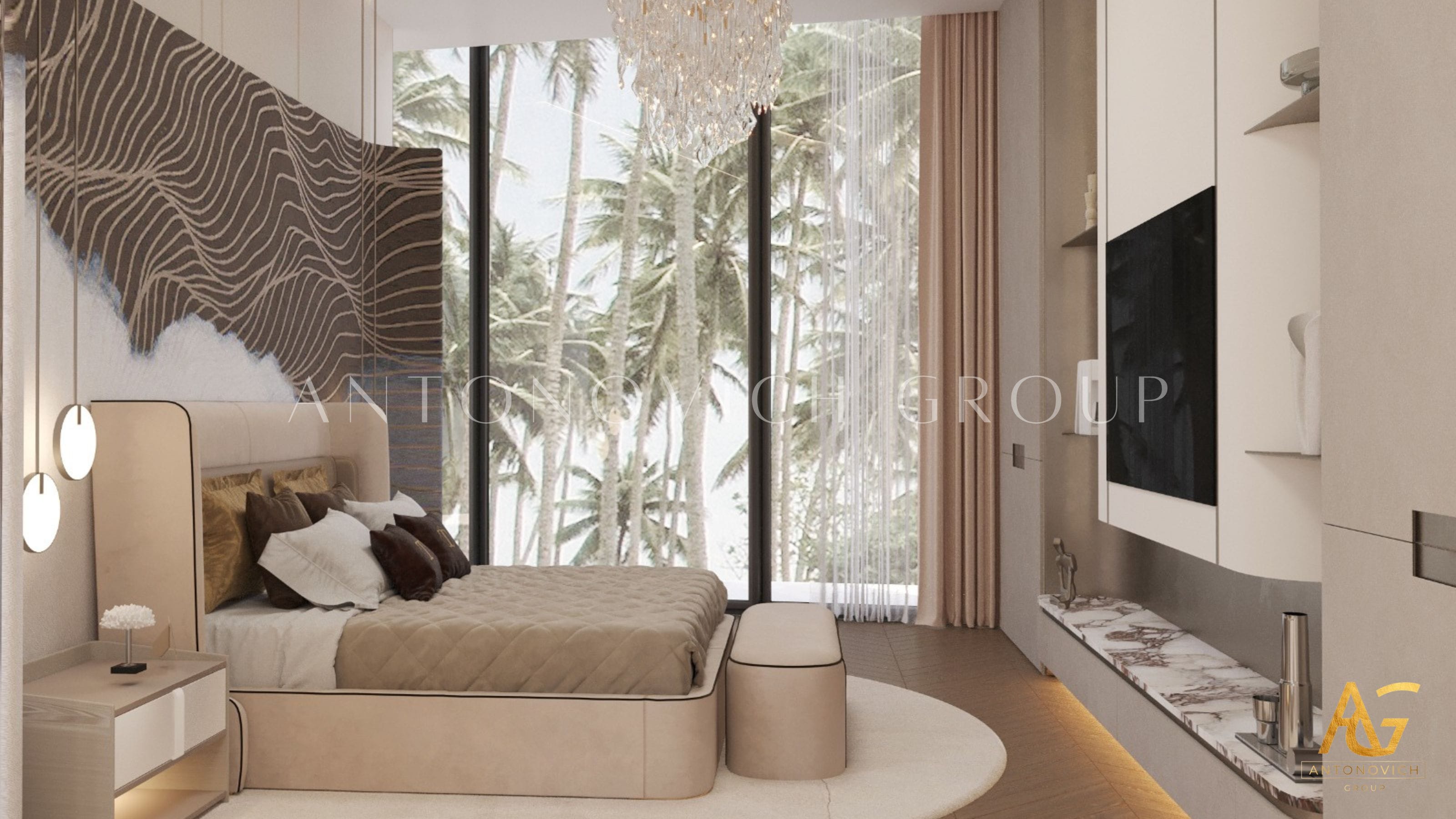 Luxury Bedroom Seamless Integration of Luxury Interior Decor | Luxury ...