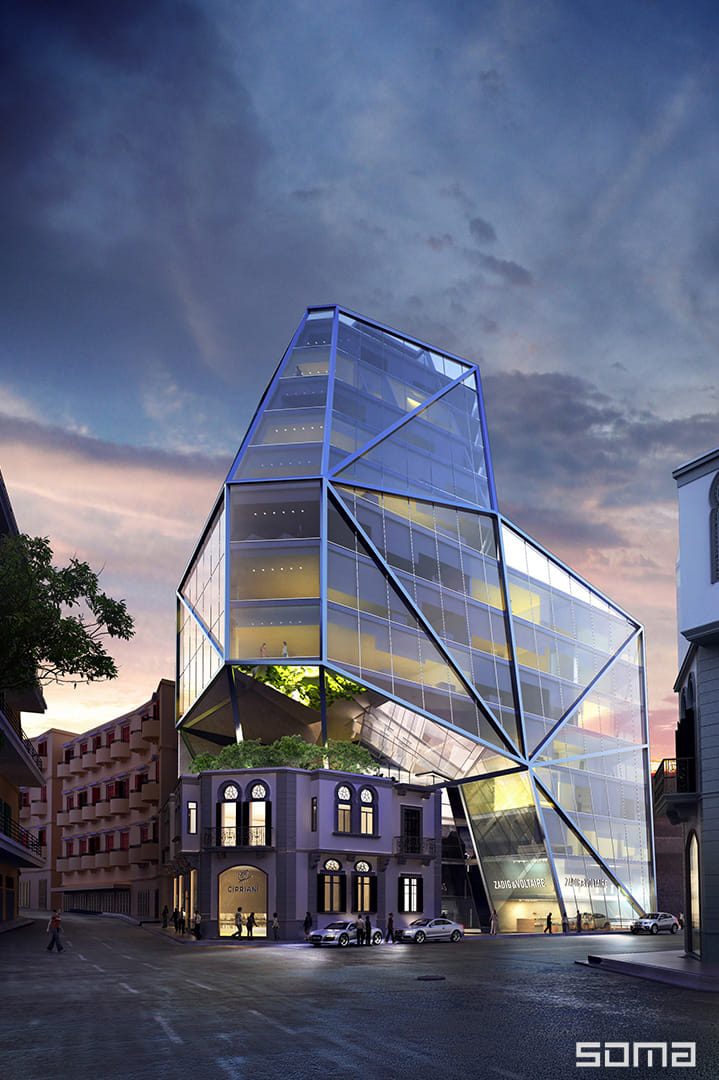 New kid on the block: SOMA's mixed-use Bobo in Beirut begins foundation ...