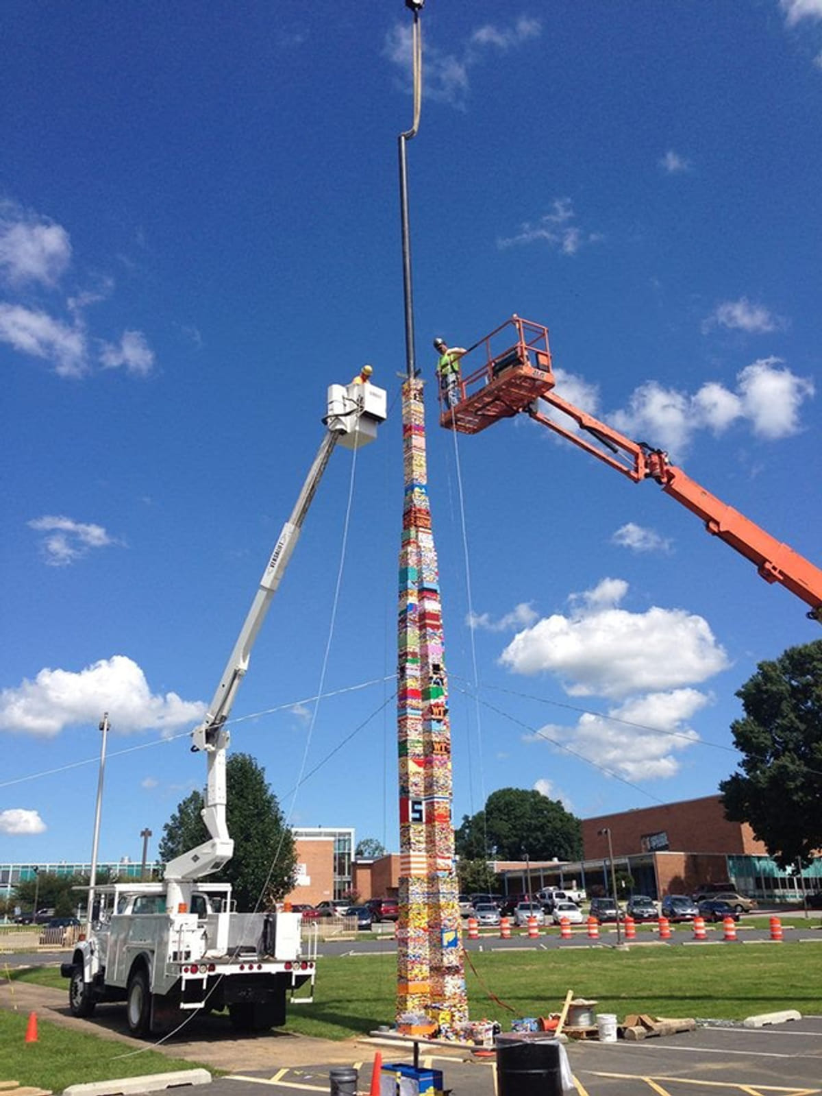 Delaware Students Have Just Built World's Tallest Lego Tower | News ...