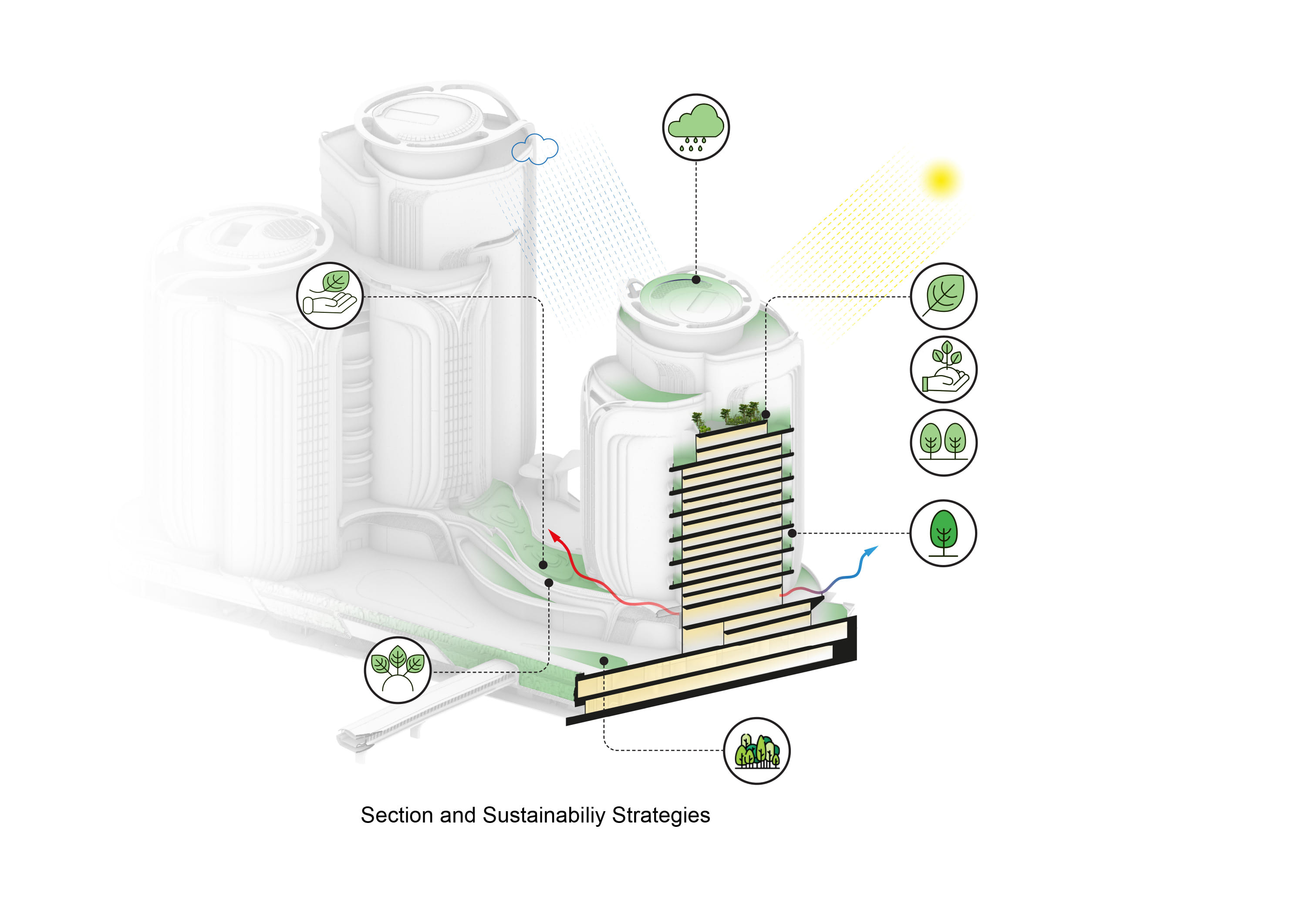 Zaha Hadid Architects' XRL Topside Development construction reaches ...