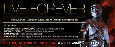 Michael Jackson Monument competition entries are now online! | News ...