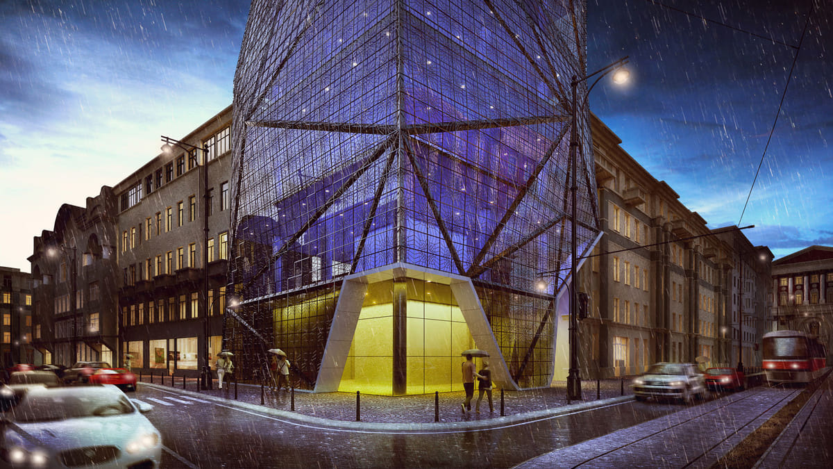 Vilyeyka Office building | Renderus | Archinect