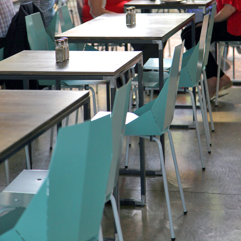 Steel Tube Table | SYNECDOCHE | Archinect