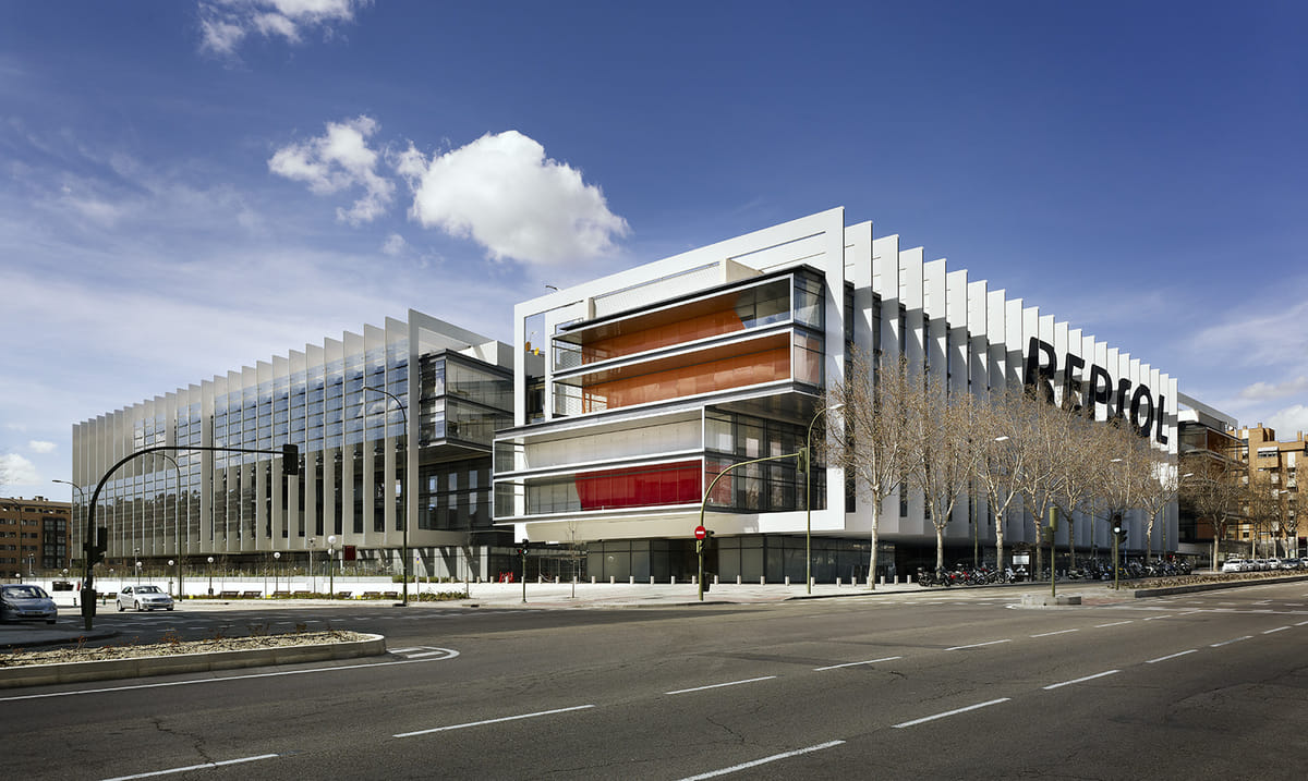 CAMPUS REPSOL IN MADRID, LEED Platinum Certification | Rafael de la-Hoz ...