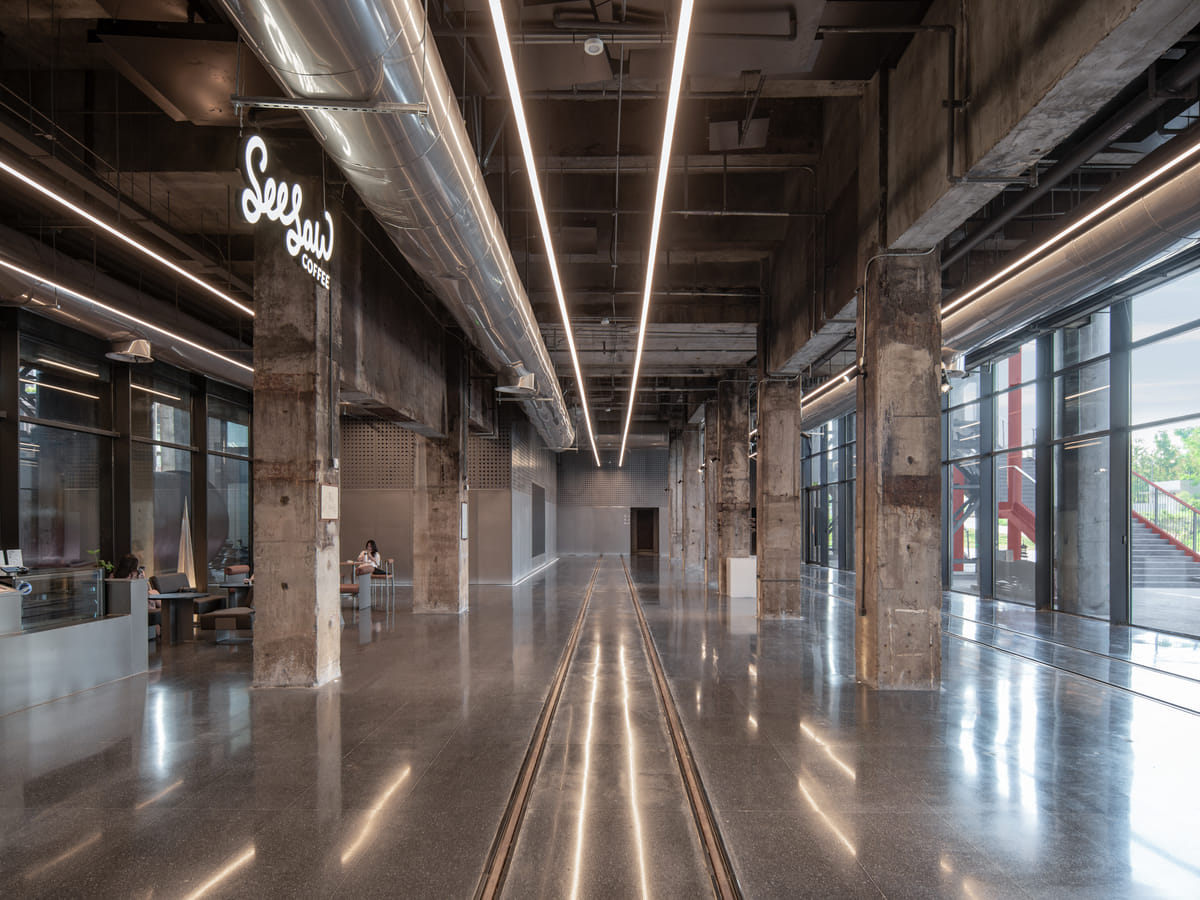 Blast Furnace Hall of Hangzhou Steelworks Relic Park | LYCS ...