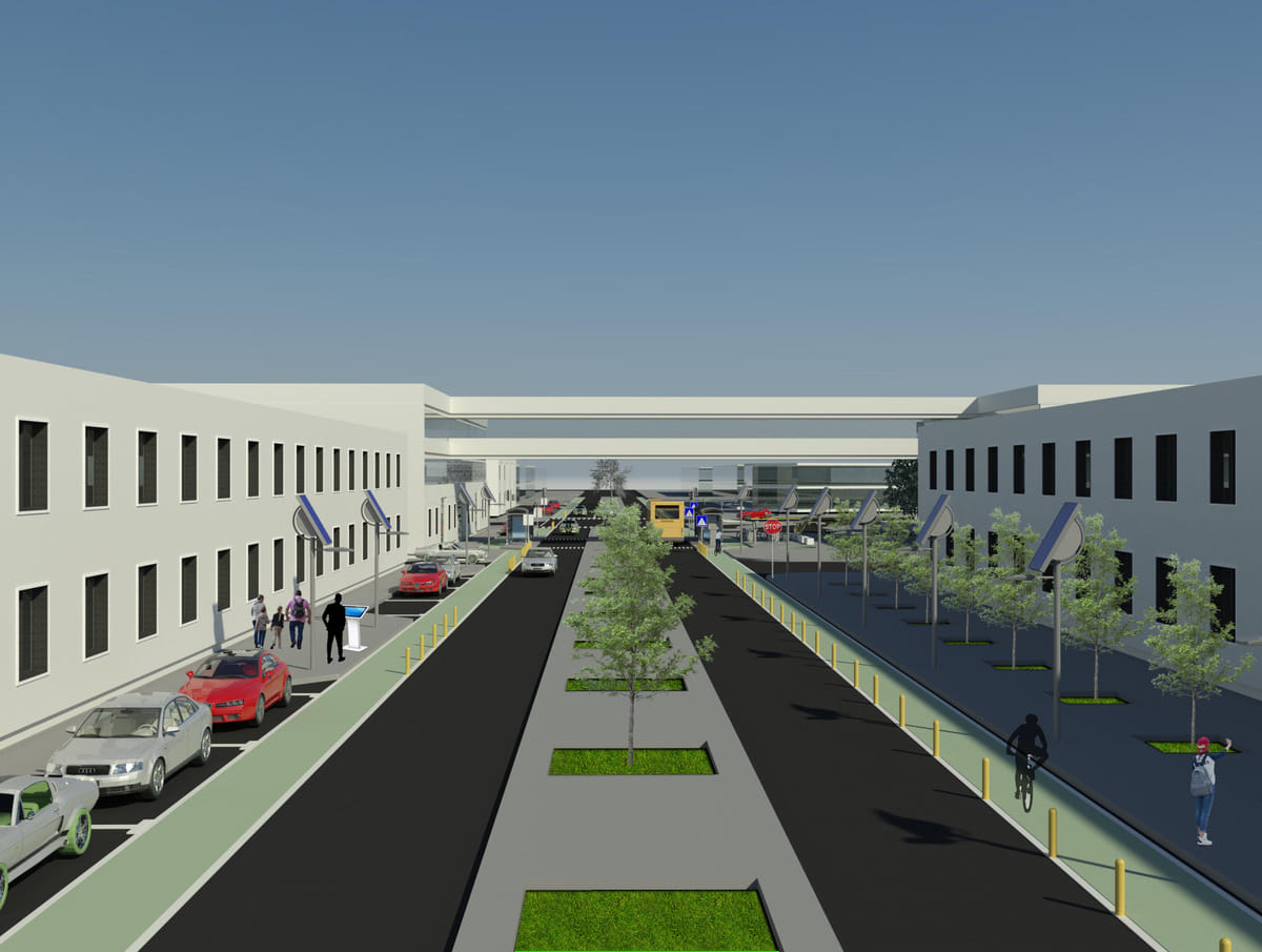 Smart Mobility Hub 2019 | Mustafa Ardalan | Archinect