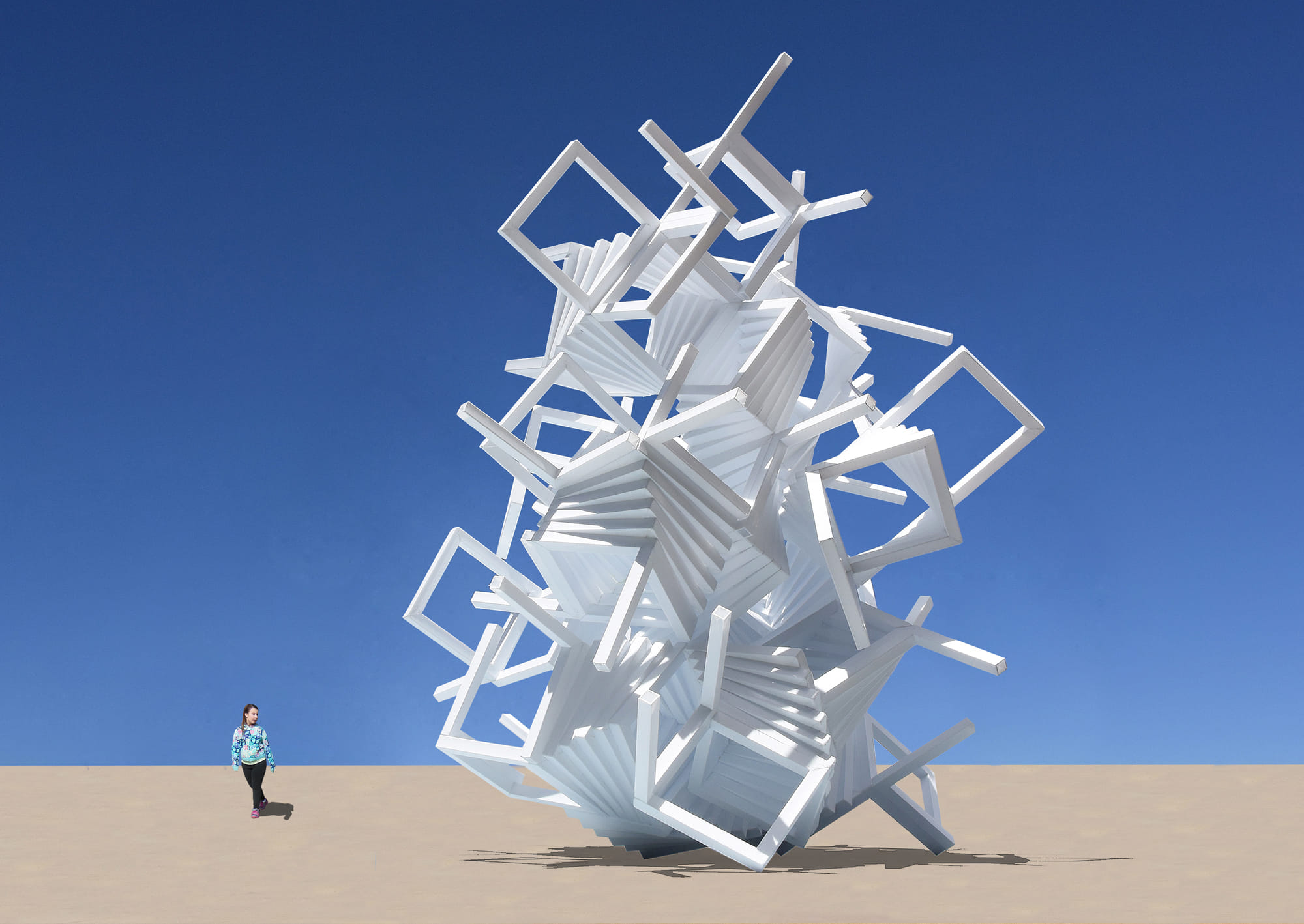 Monumental Public Sculptures | michael jantzen | Archinect