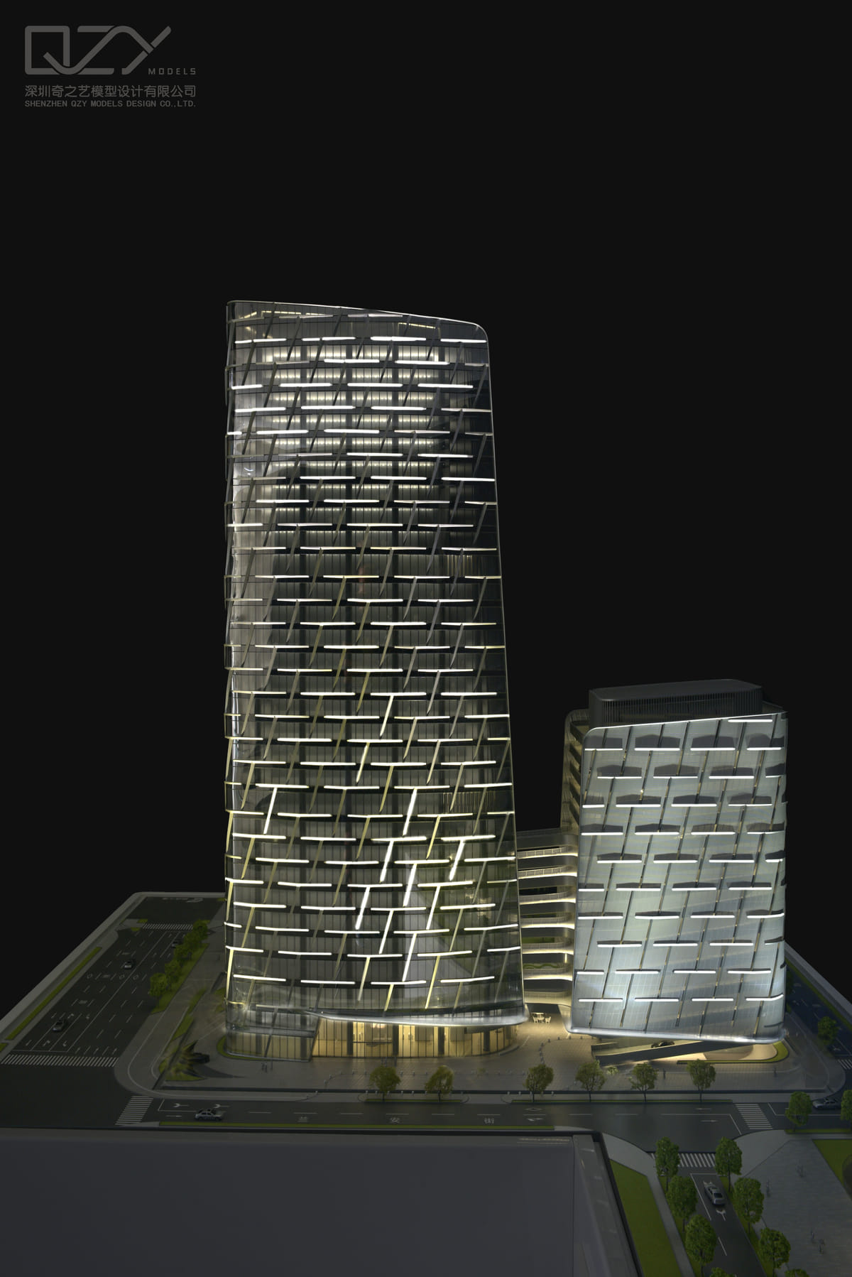 Shenzhen Pengfeng Building | QZY Models | Archinect