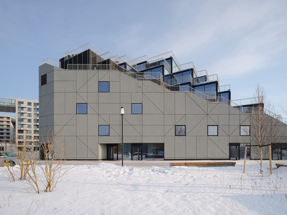 Multifunctional parking with co-working | Brusnika Design | Archinect
