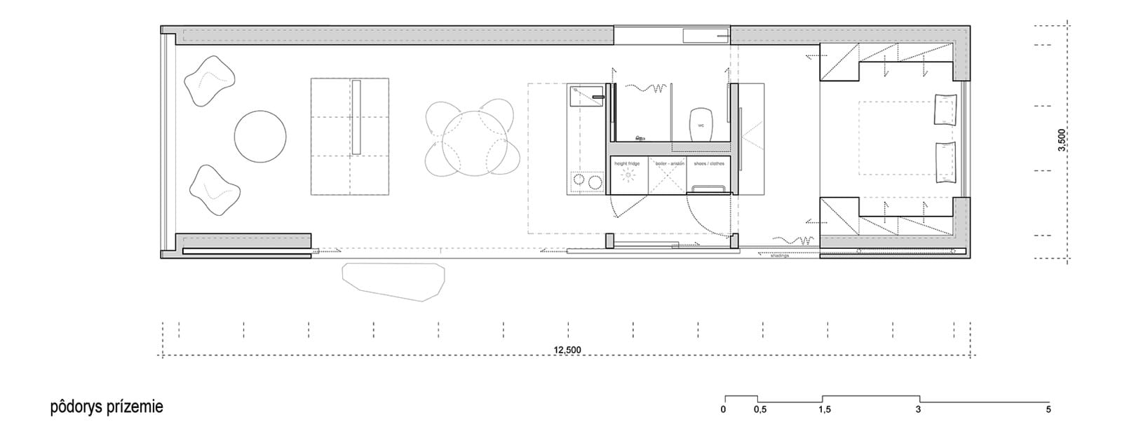This 40m2 wilderness cabin by Ark Shelter Studio offers a cozy glamping ...