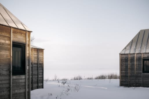 Delordinaire Architects designs a lakeside modular stilt house in ...