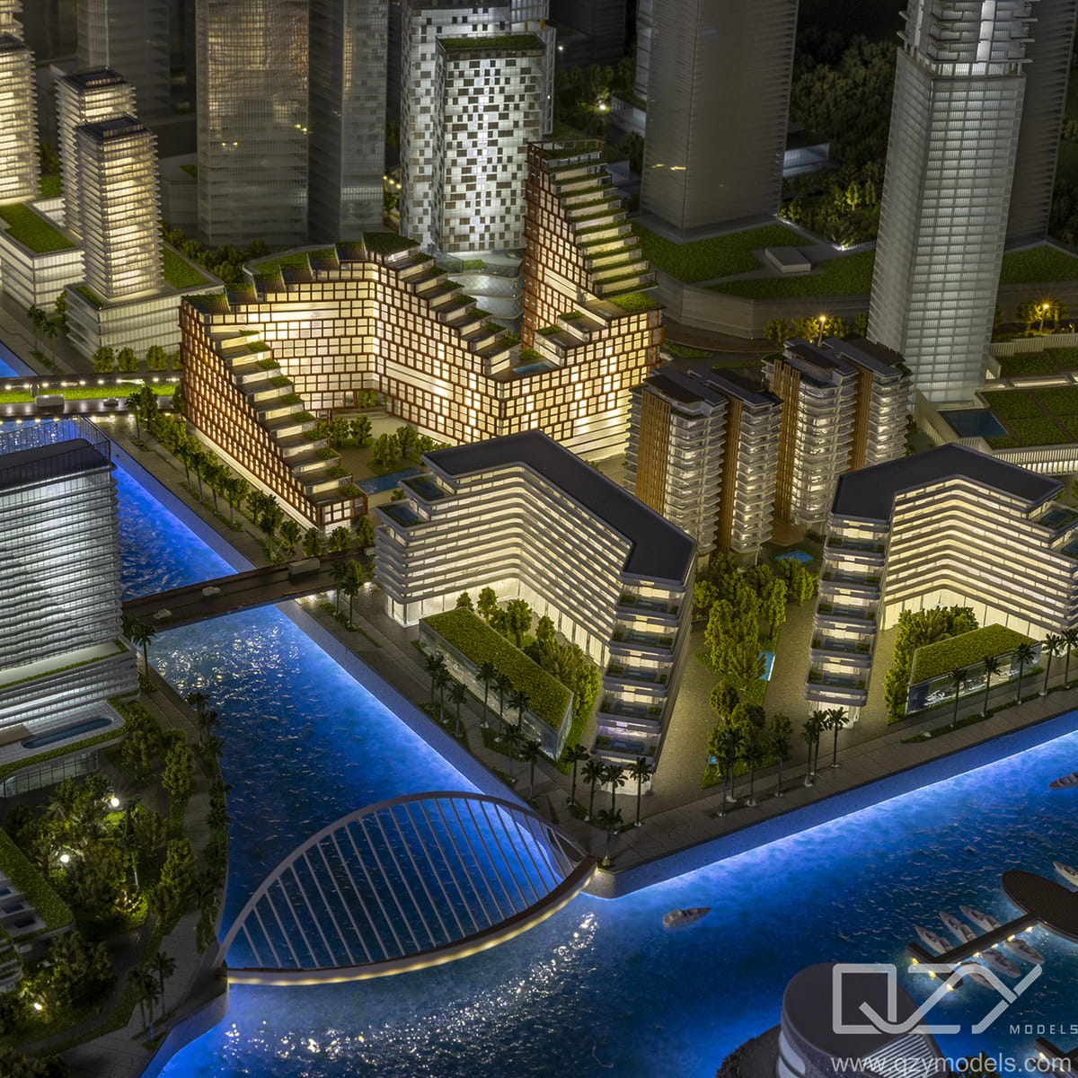 Sri Lanka Colombo Port City Urban Planning Model | QZY Models | Archinect