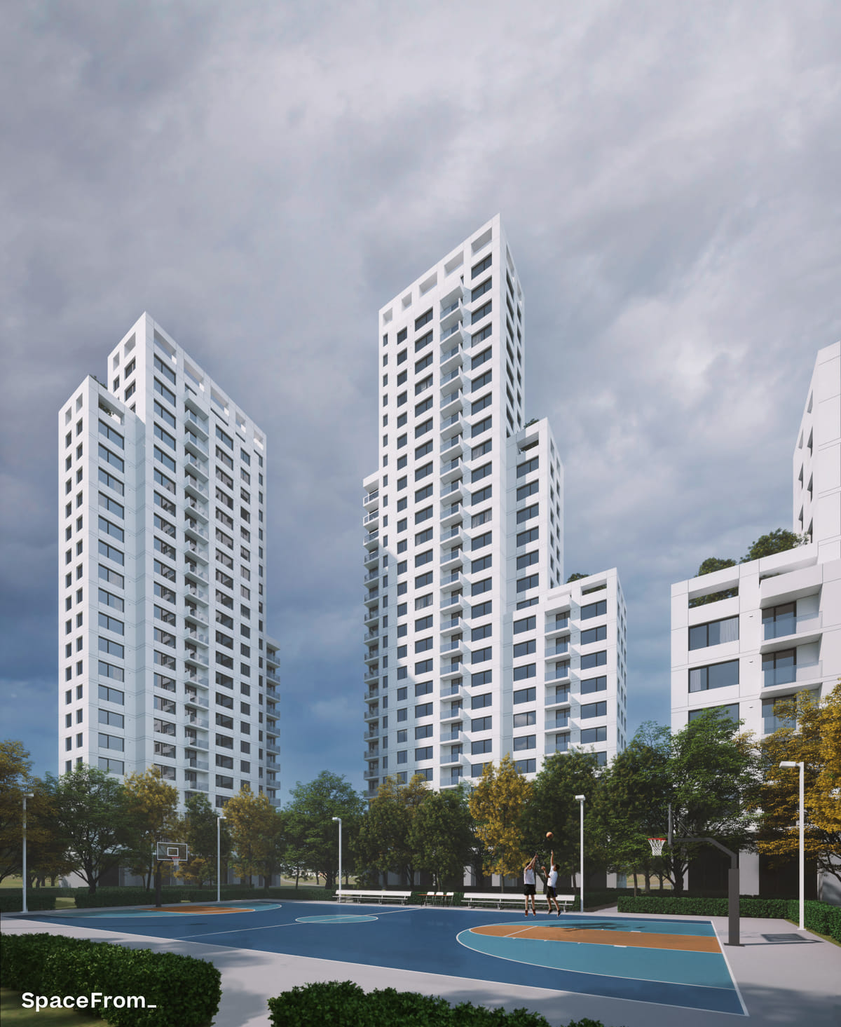The Orchid Towers | SpaceFrom Visual | Archinect