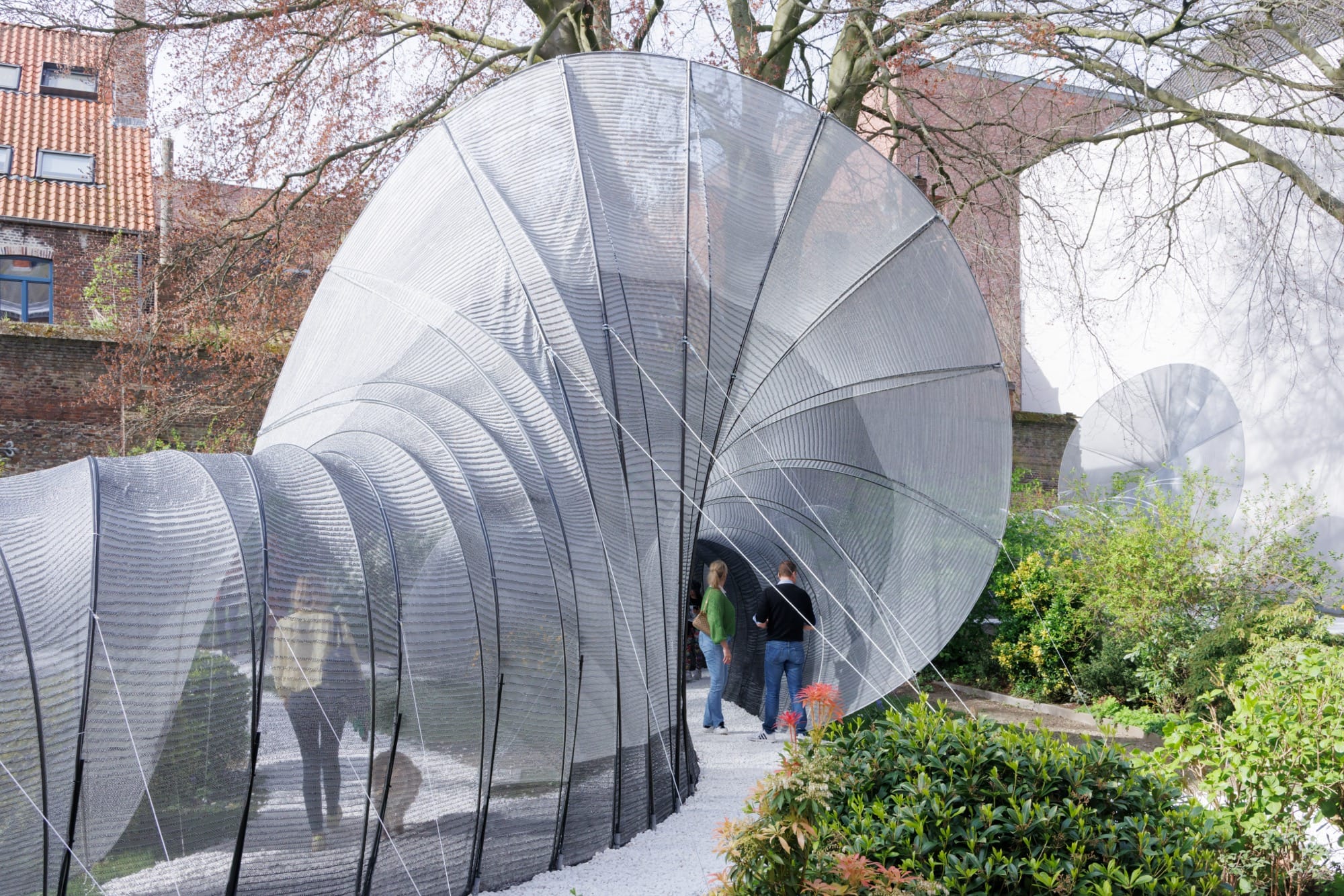 SO – IL creates 3D knit textile passage for Bruges Triennial 2024 ...