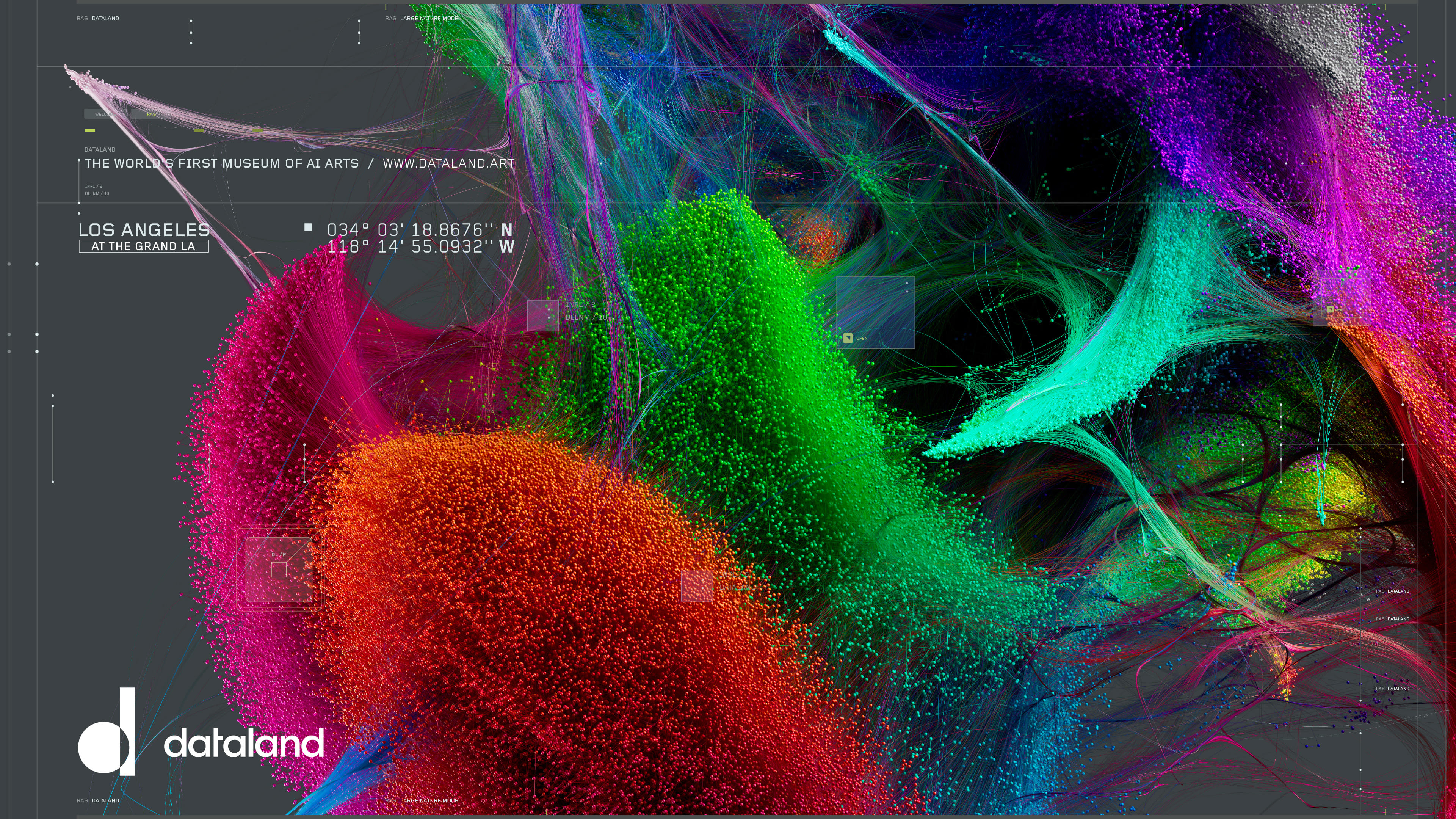 Refik Anadol Studio to open DATALAND Museum of AI Arts at The Grand LA in 2025 | News | Archinect