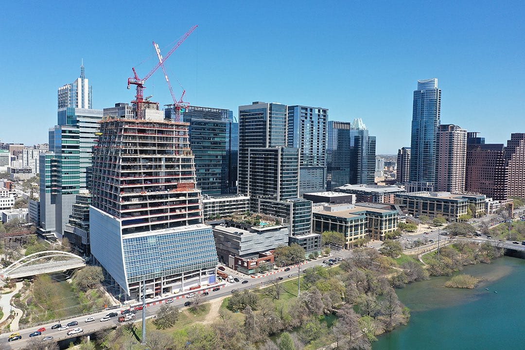 Pelli Clarke Pelli's Austin tower for Google is making progress | News ...