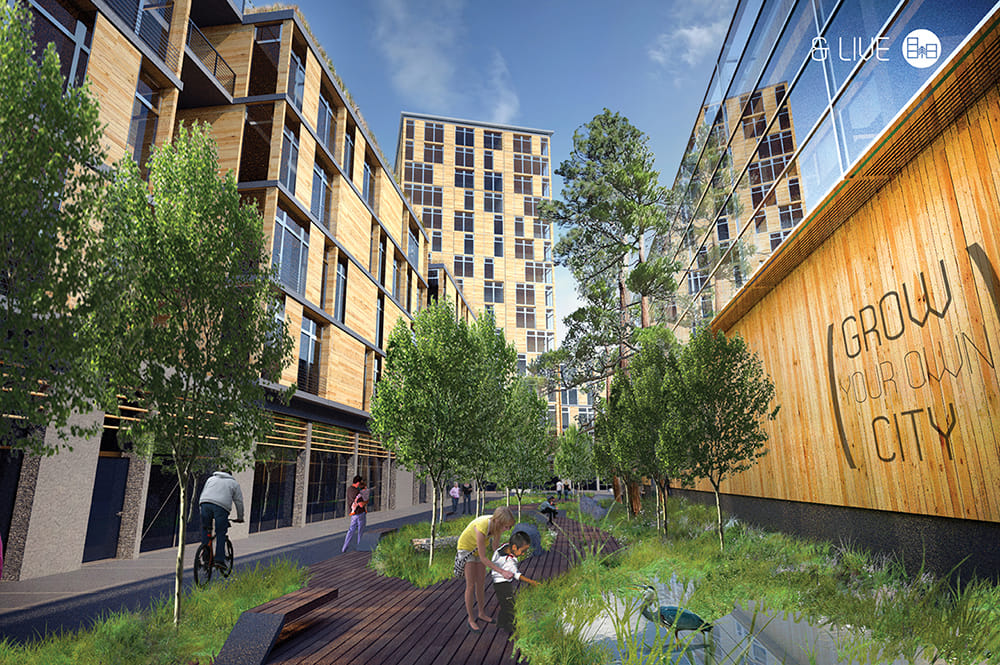 Timber in the City Competition: Design Students Imagine a Mixed-Use ...