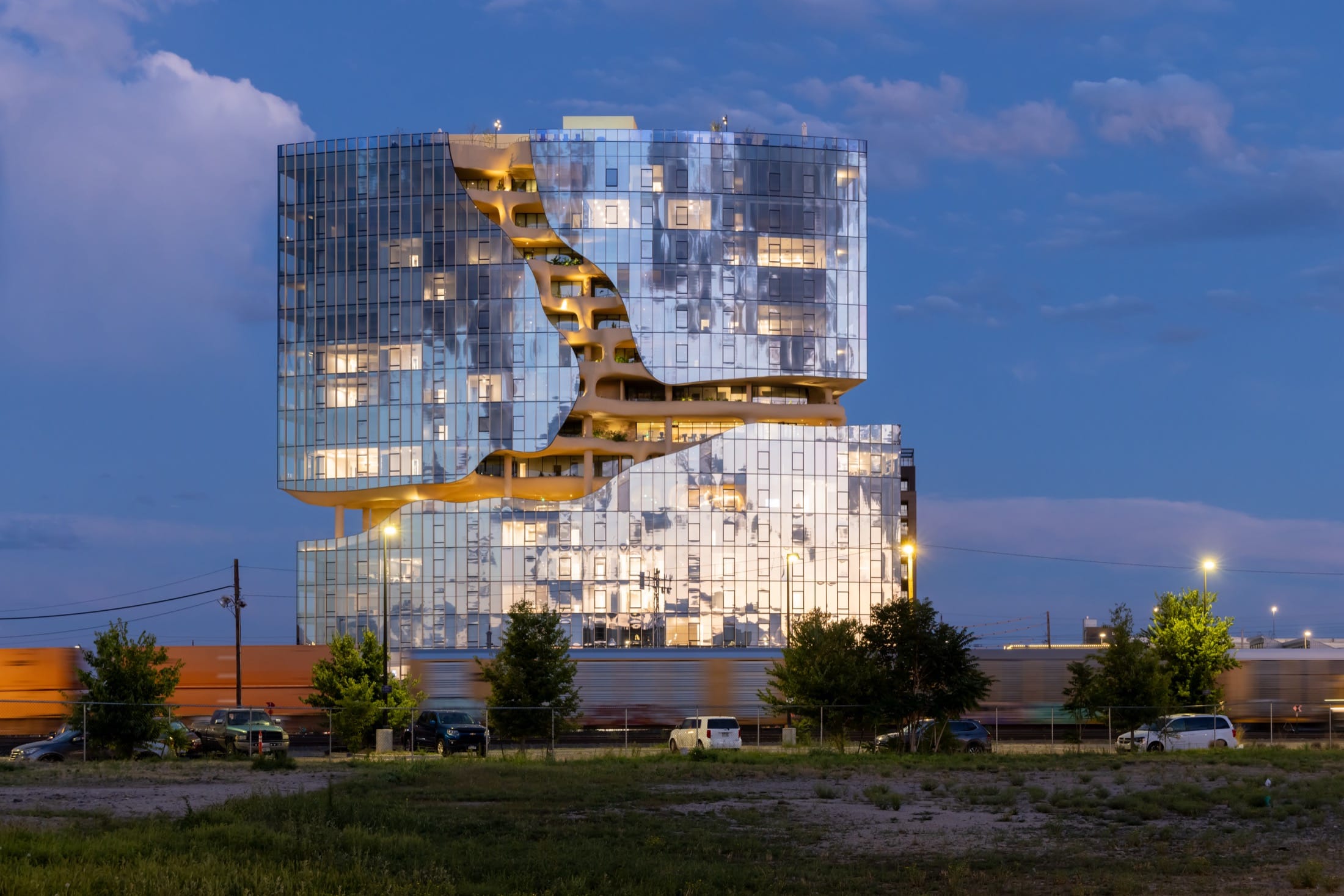 MAD completes ‘cracked-open’ Denver tower as its first North American ...