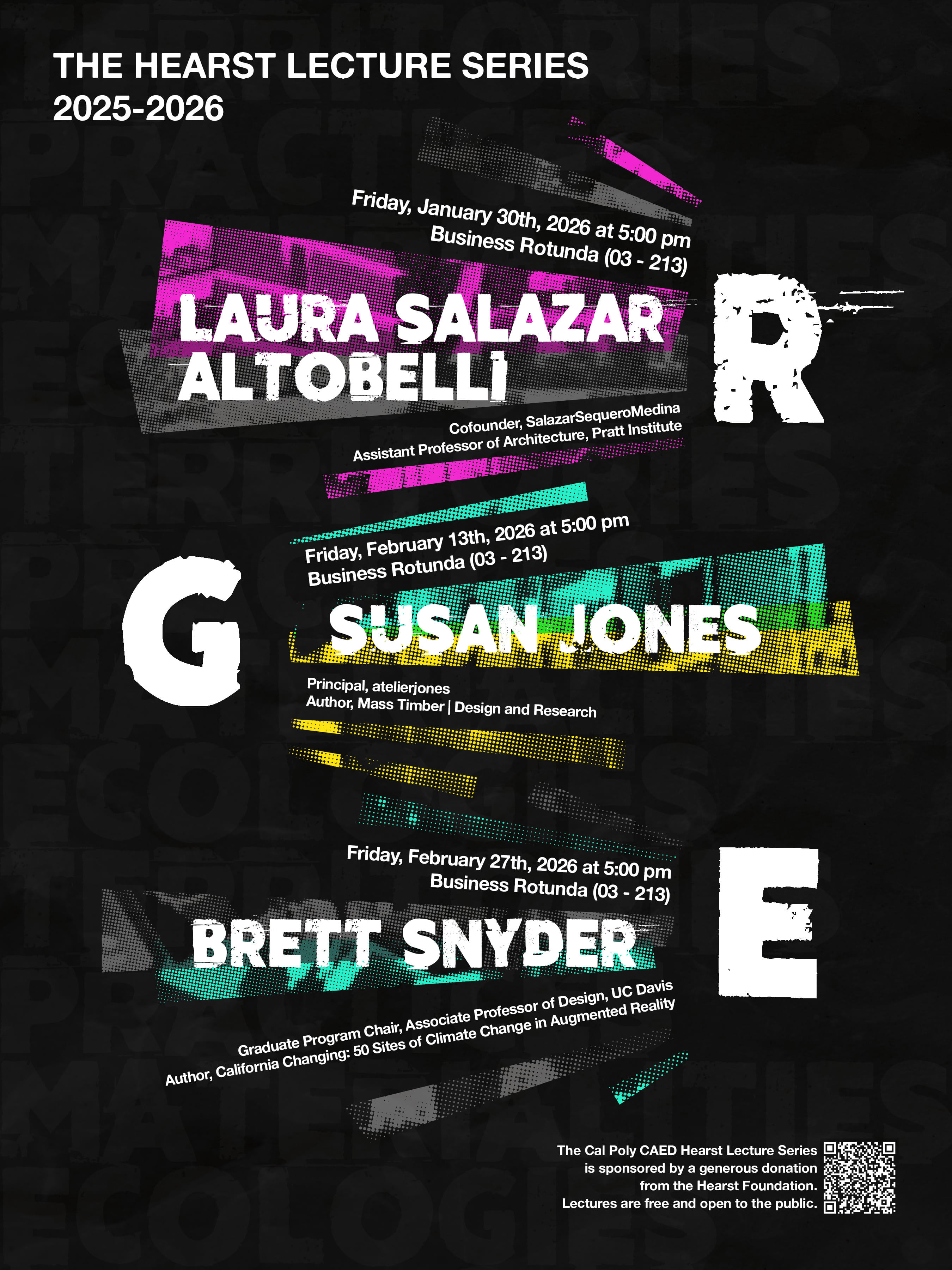 Get Lectured: Cal Poly San Luis Obispo, Winter '26 | News | Archinect