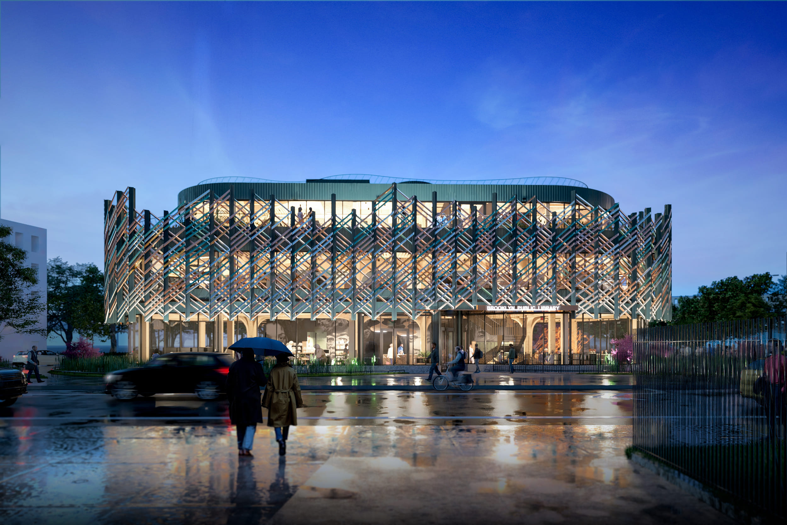 Plans for restorative New Lots Library are unveiled in Brooklyn | News ...