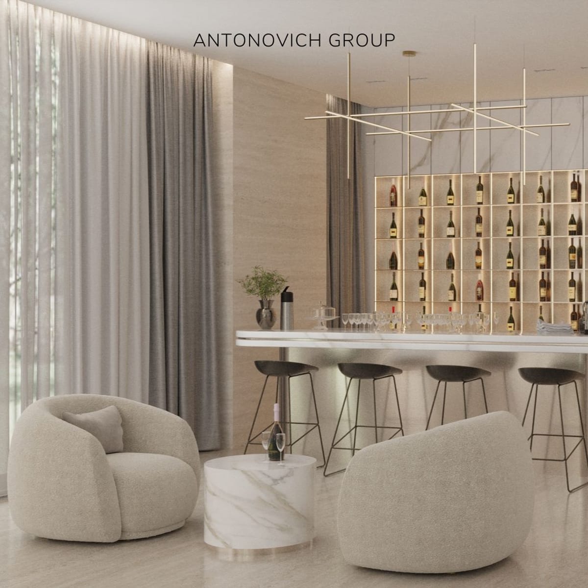 Embracing Contemporary Sophistication: Modern Aesthetic Interior Design ...