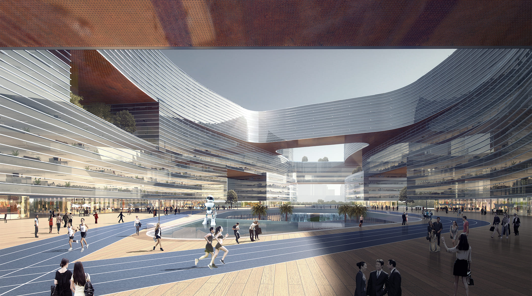 Pingan High-Tech Park | Dplus Studio | Archinect