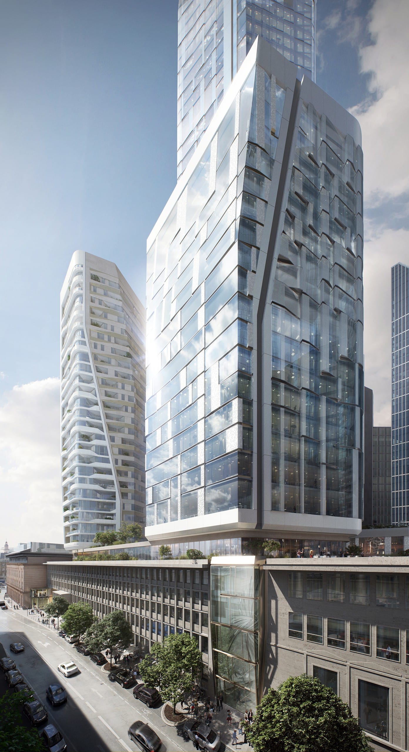 UNStudio starts next phase of Four Frankfurt with HPP Architects