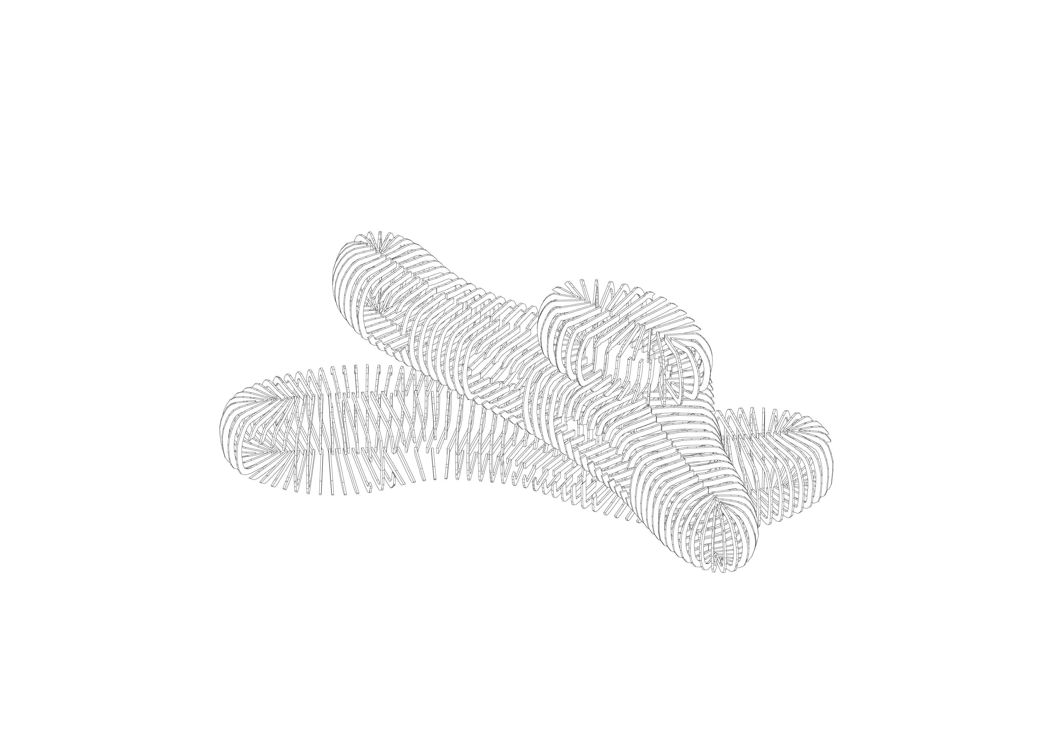 amorph living sculpture | timber construction | Lechner & Lechner ...
