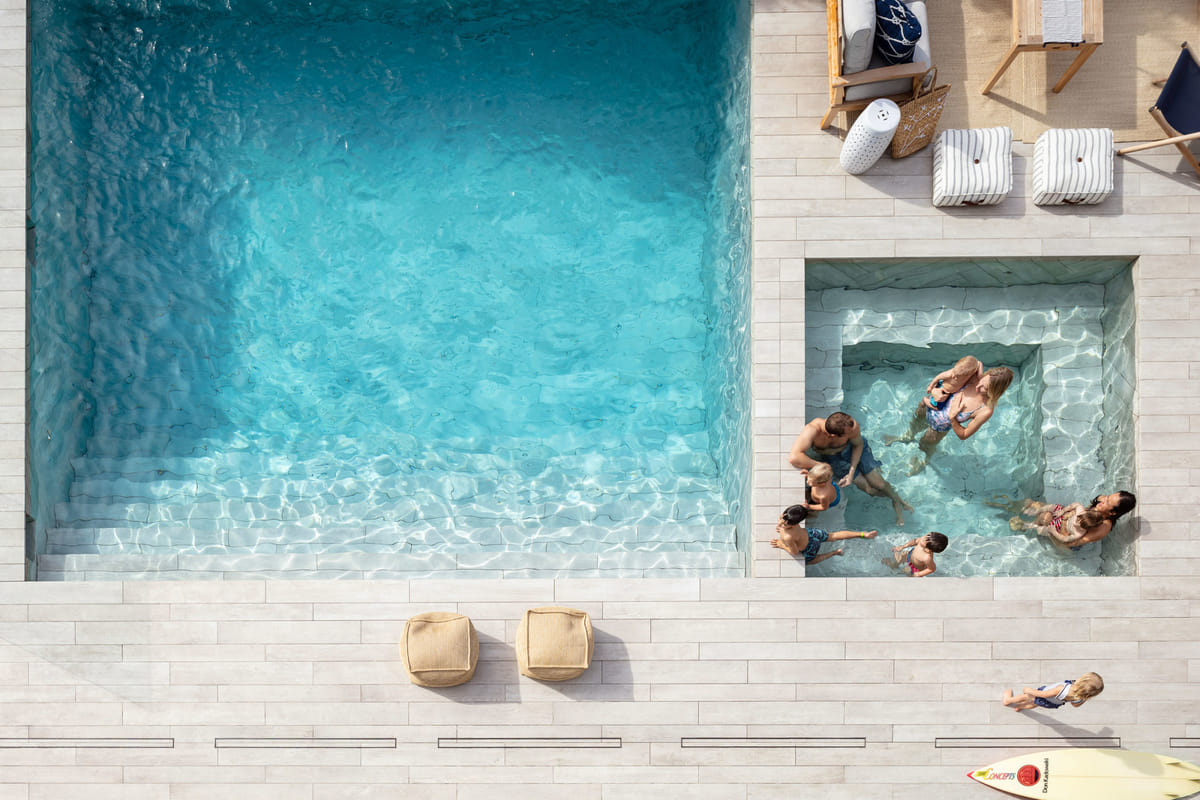 Disappearing Pool | Laney LA | Archinect