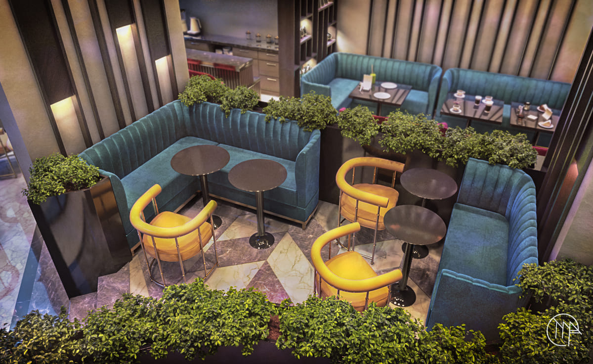 4 Stars Hotel - Interior design | Majd Abdo | Archinect