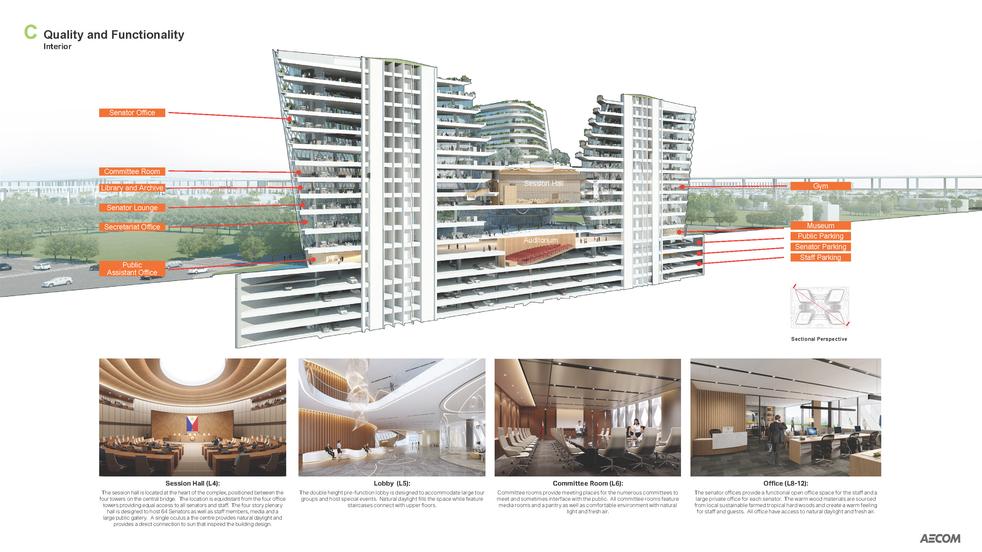 New Senate Building of the Philippines 菲律宾新参议院大楼 | Bryan Chow | Archinect