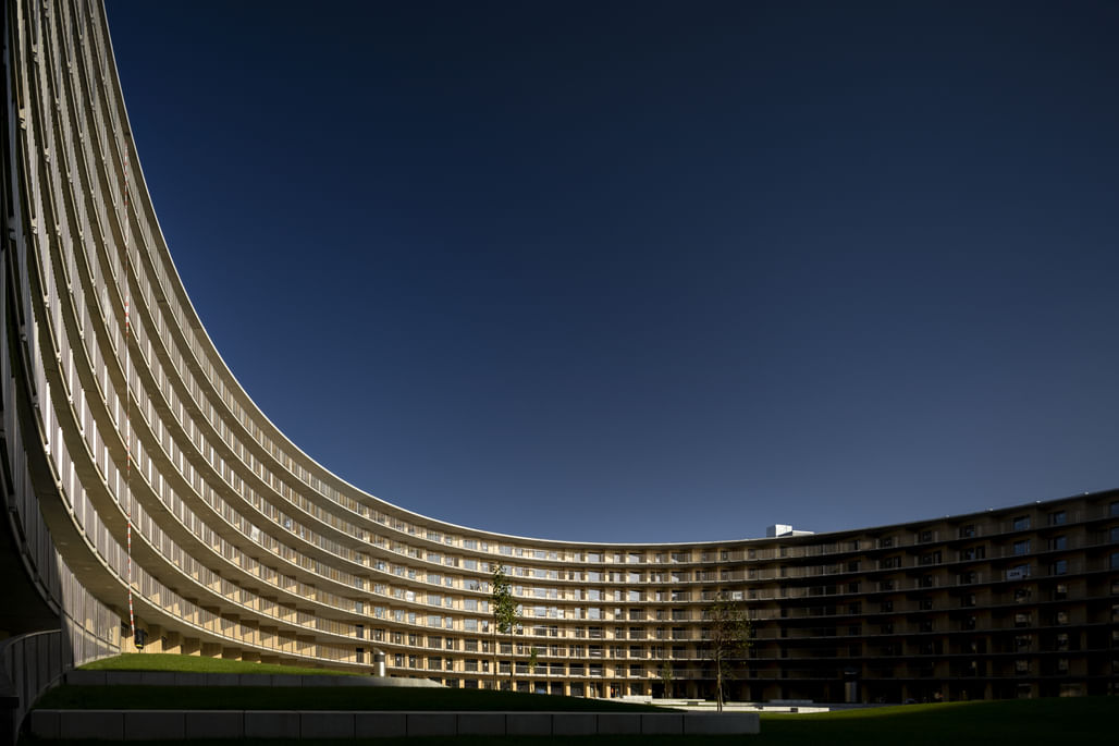 Swiss architects construct a cylindrical modular structure for use as ...