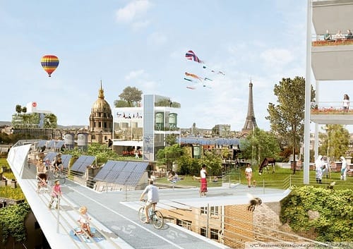 Architects Imagine a Utopian Paris in 2100, a Little Warmer and a Whole ...