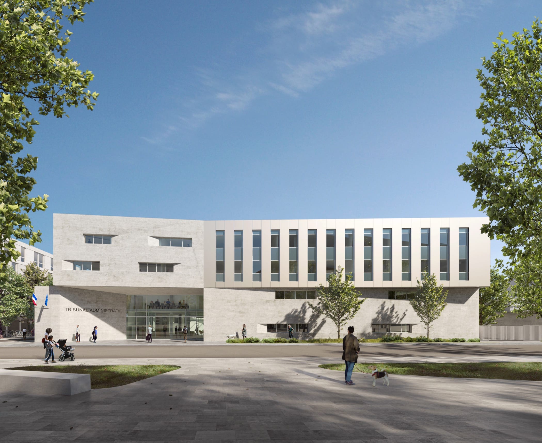 Snøhetta's design for a new French asylum court seeks to offer ‘a place ...