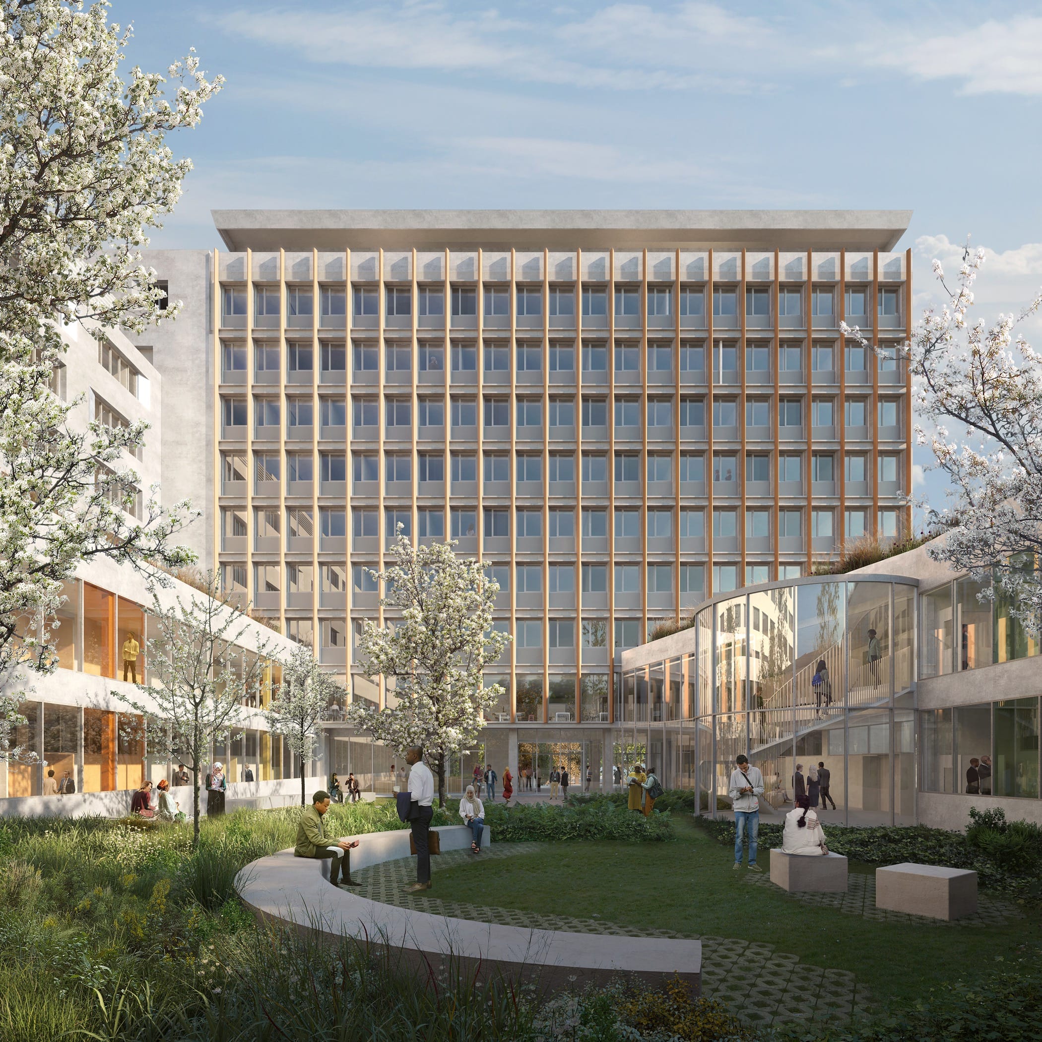 Snøhetta's design for a new French asylum court seeks to offer ‘a place ...