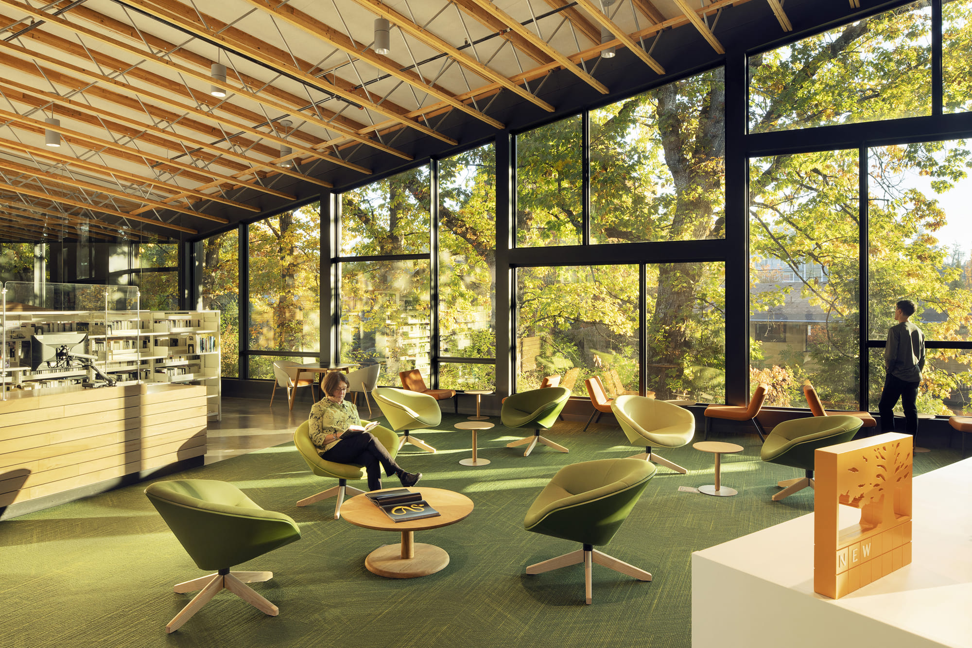 Ledding Library | Hacker Architects | Archinect