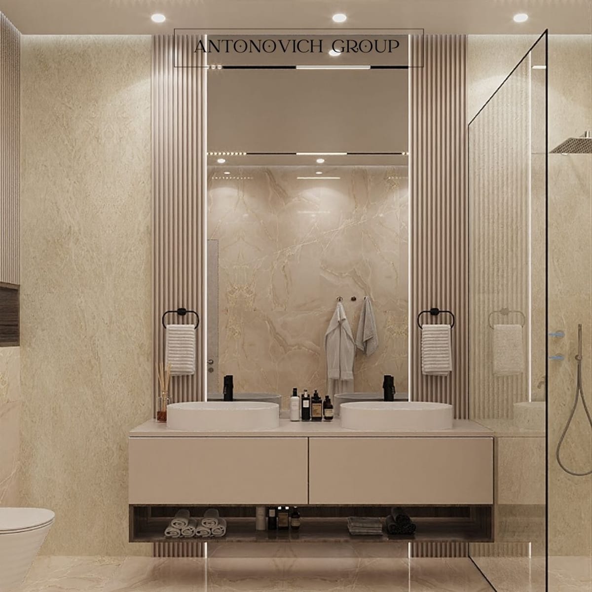 Minimalist sanitary Solution for Modern Bathroom | Luxury Antonovich ...