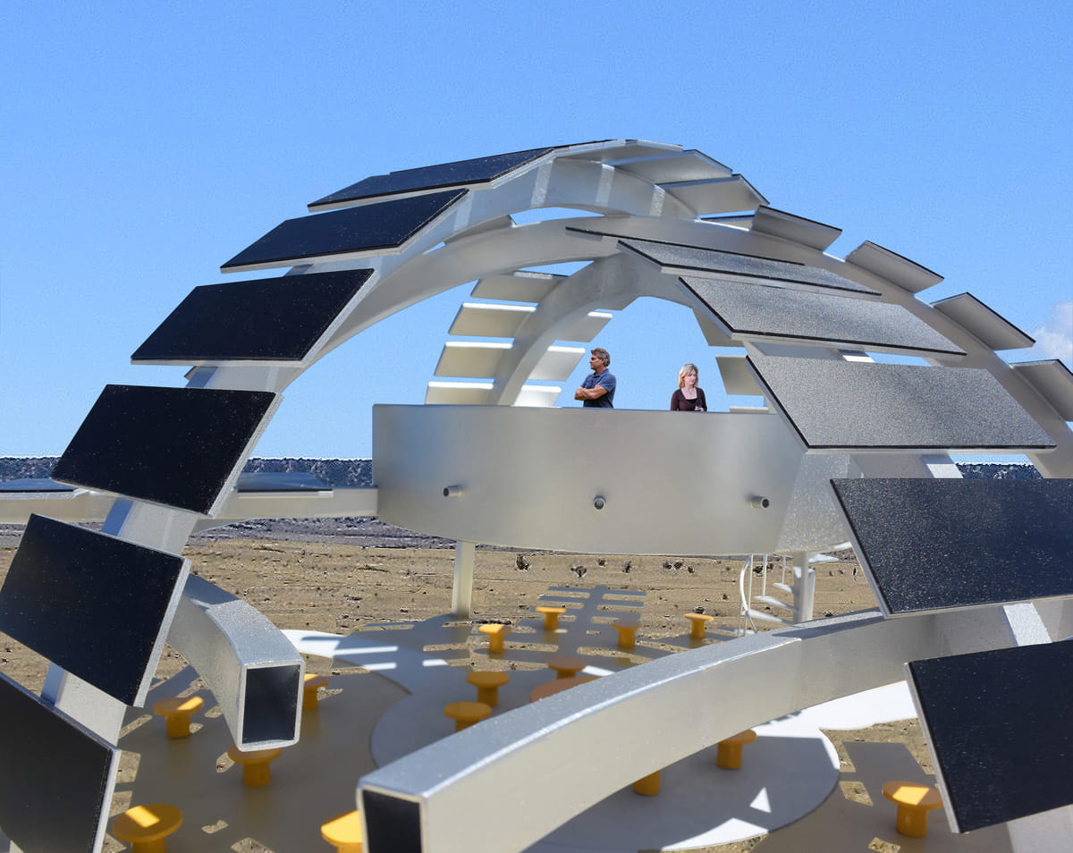 The Solar Electric Pavilion | michael jantzen | Archinect