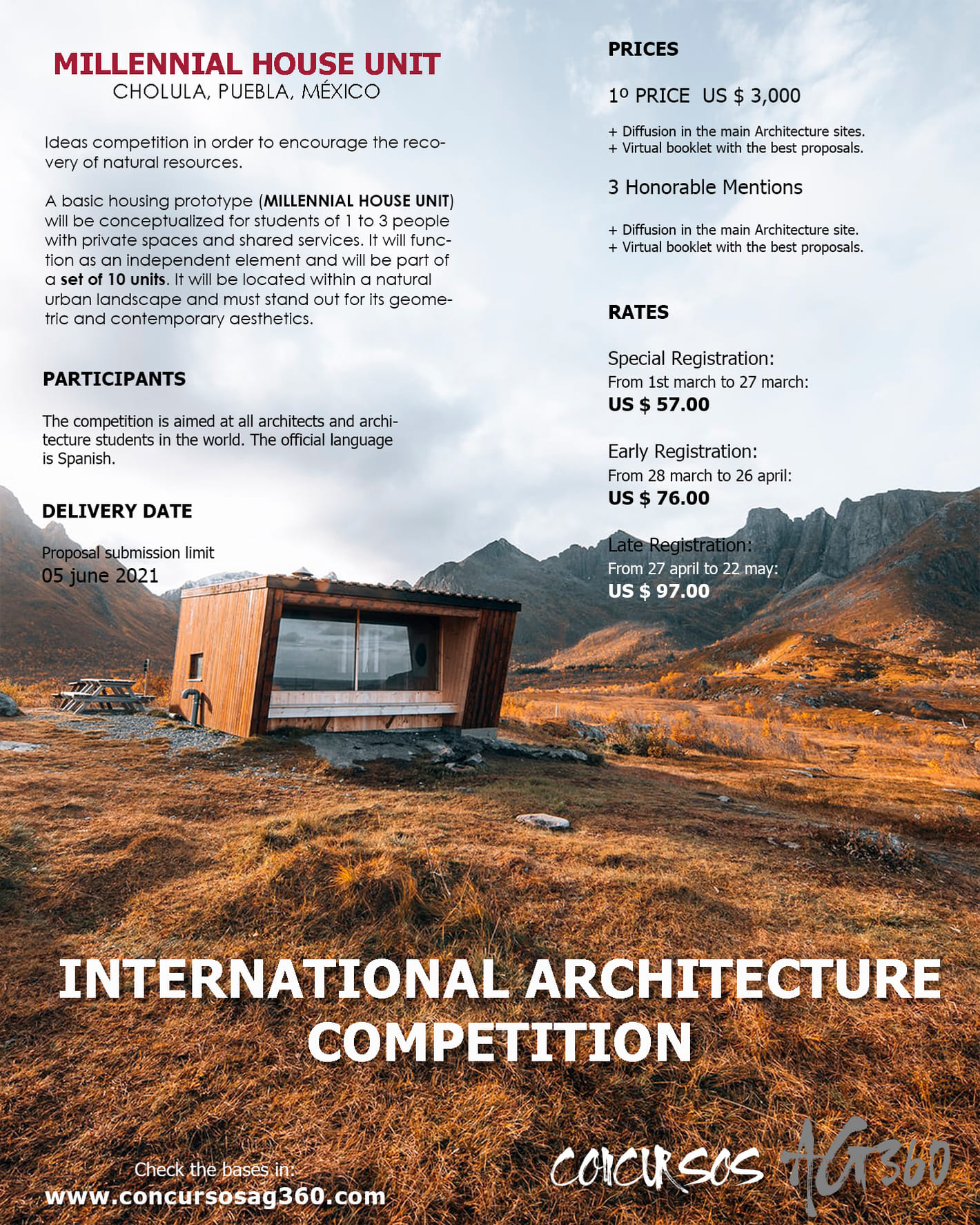 Millennial House Unit 2021. Ideas World Architecture Competition