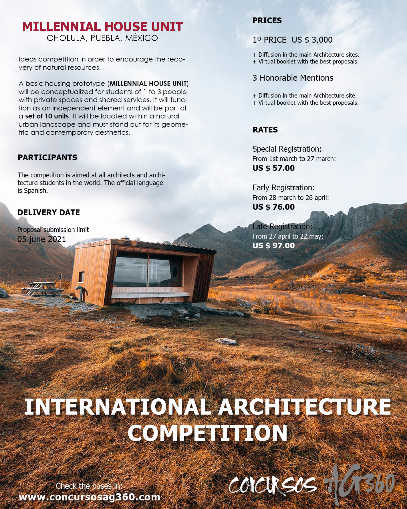 Millennial House Unit 2021. Ideas World Architecture Competition