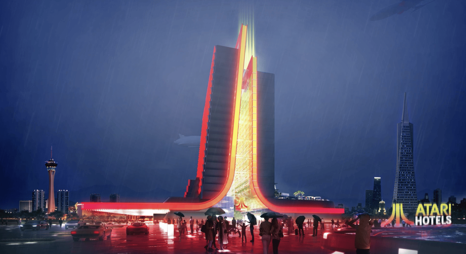 Gensler designs an Atari Hotel for Las Vegas | News | Archinect