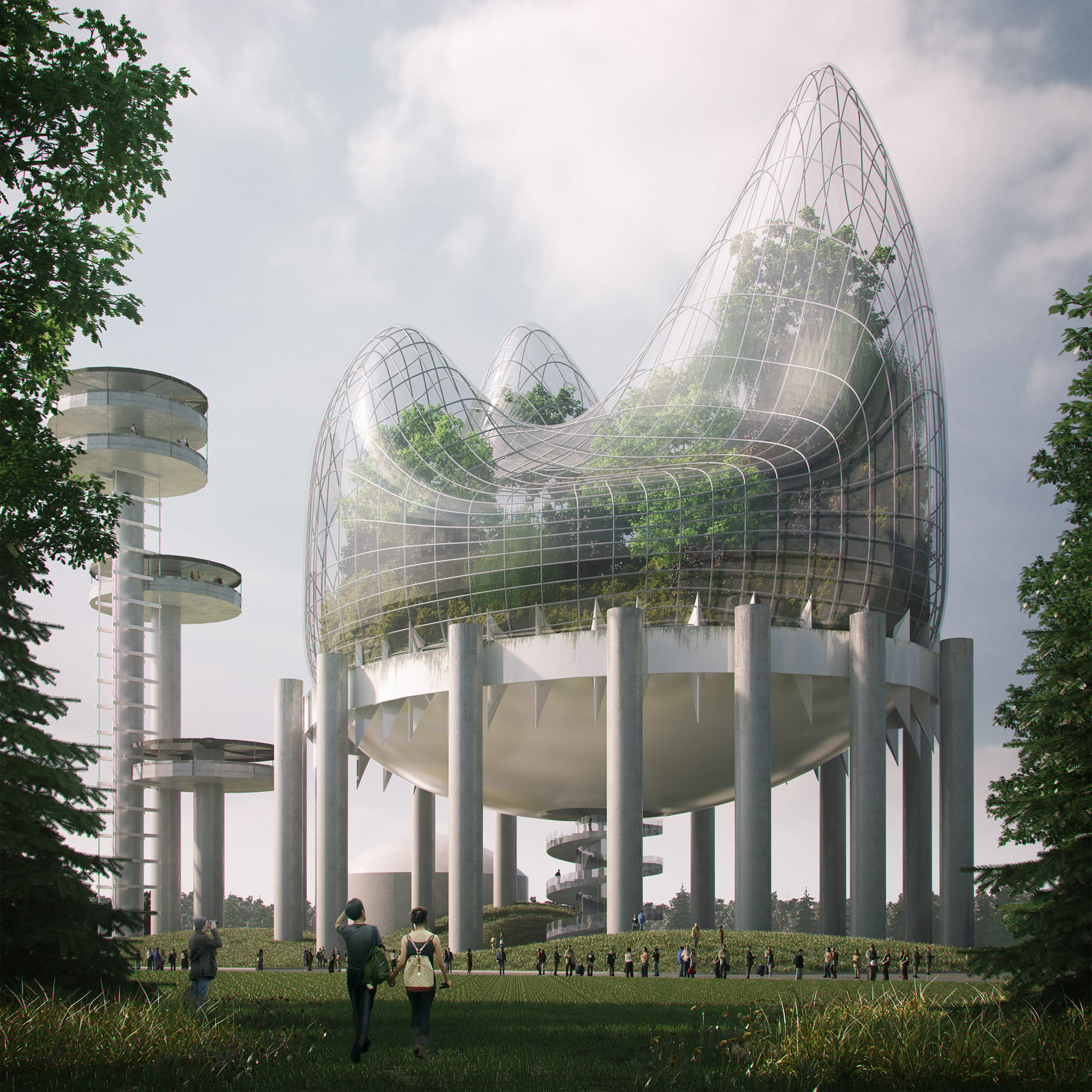 A glimpse of the winning New York State Pavilion revival ideas | News ...
