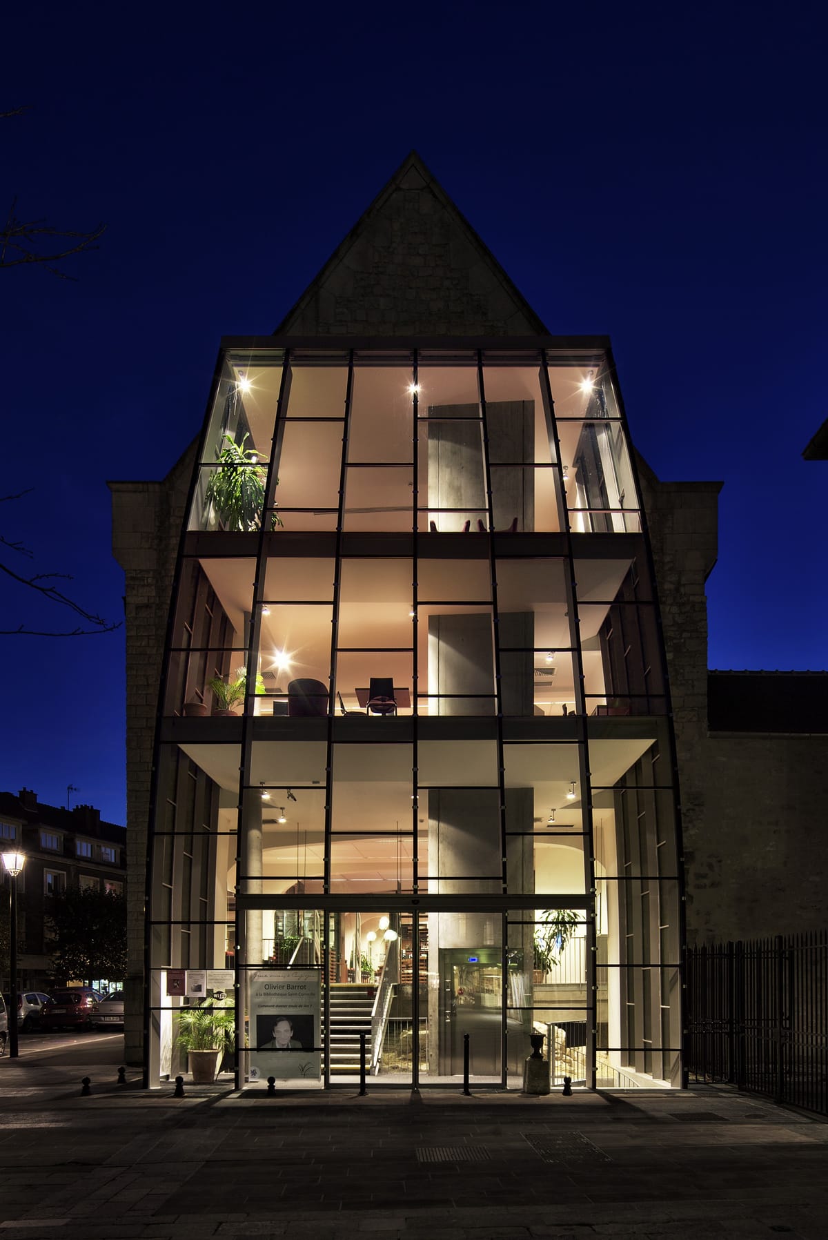 Saint Corneille Library | Architecture Patrick Mauger | Archinect
