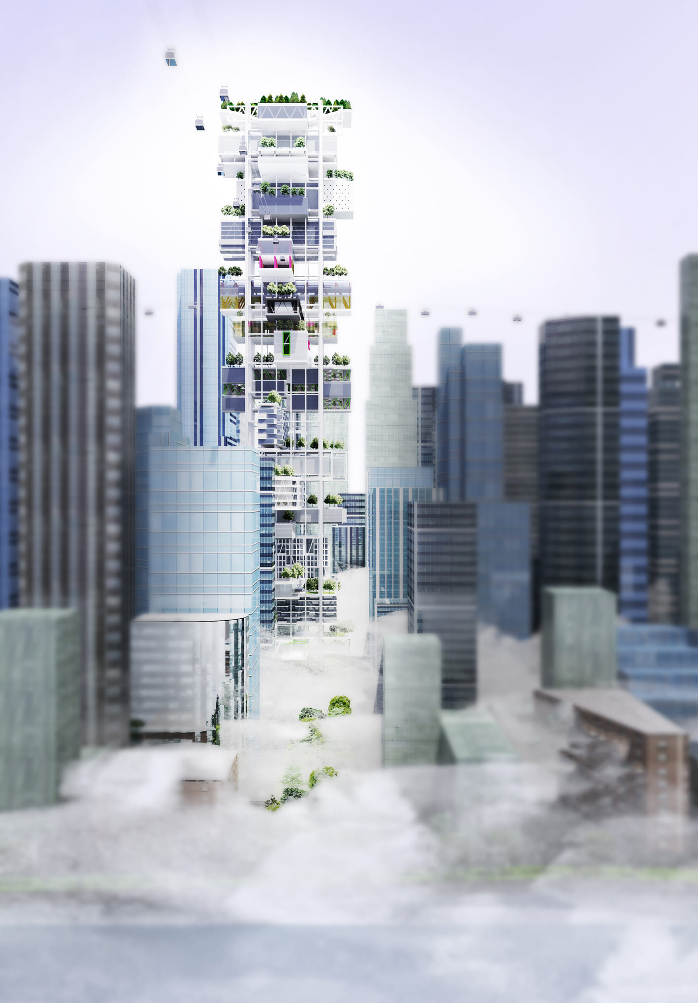 The winning SKYHIVE 2020 Skyscraper Challenge designs