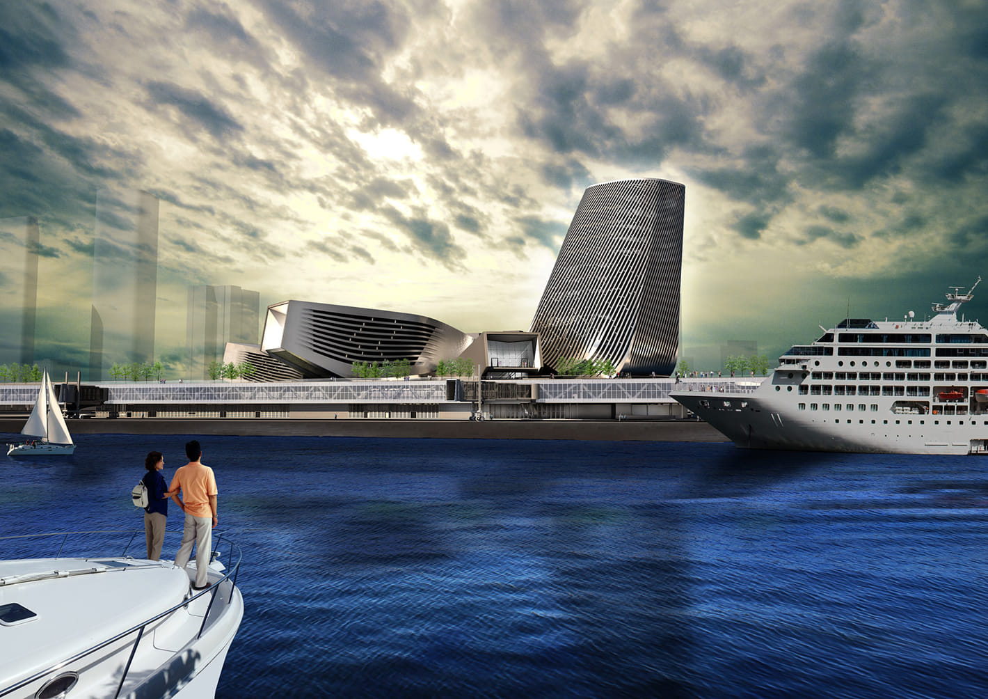 Kaohsiung Port Terminal by Reiser + Umemoto in more detail